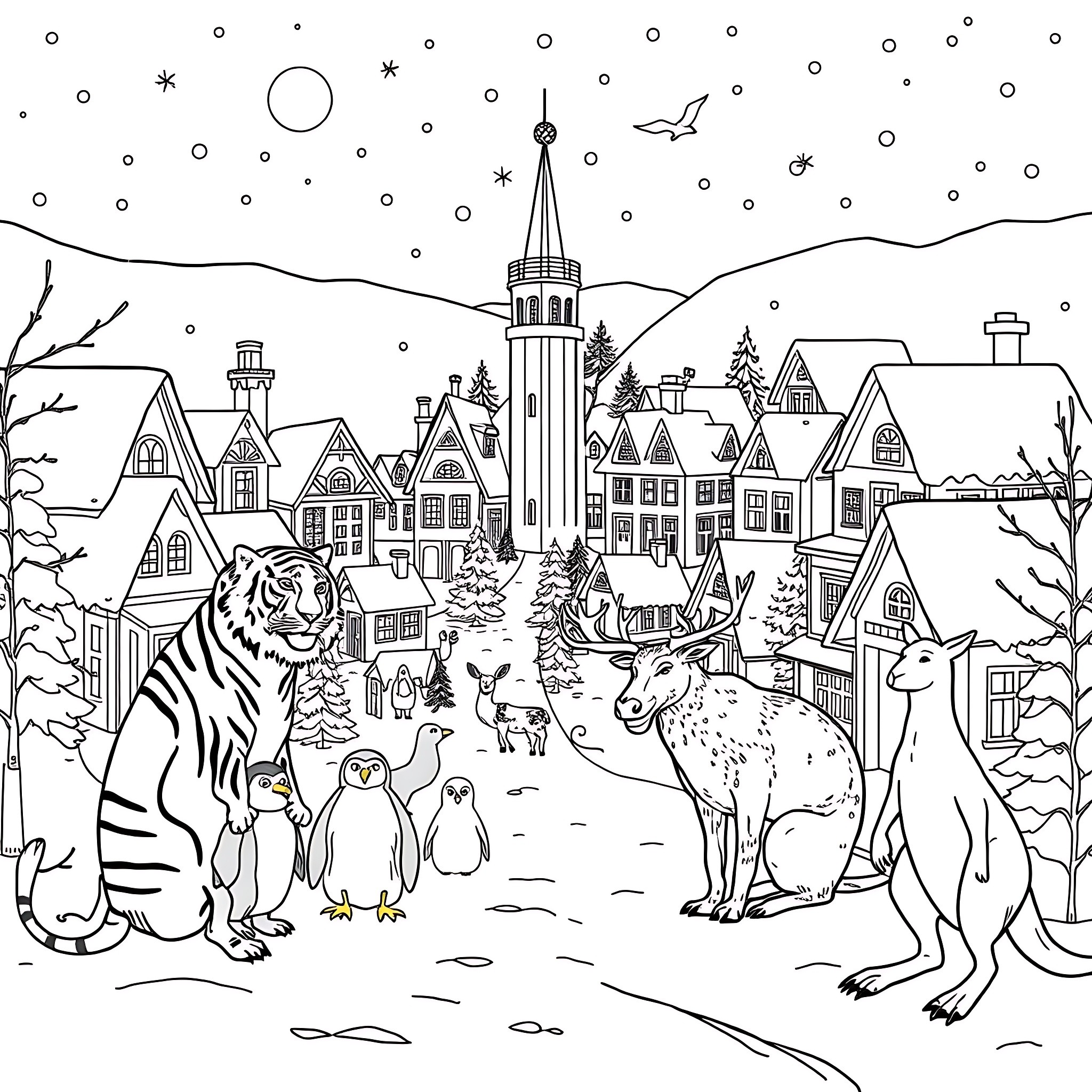 118 Best Animal Coloring Pages (Free Printable PDFs)