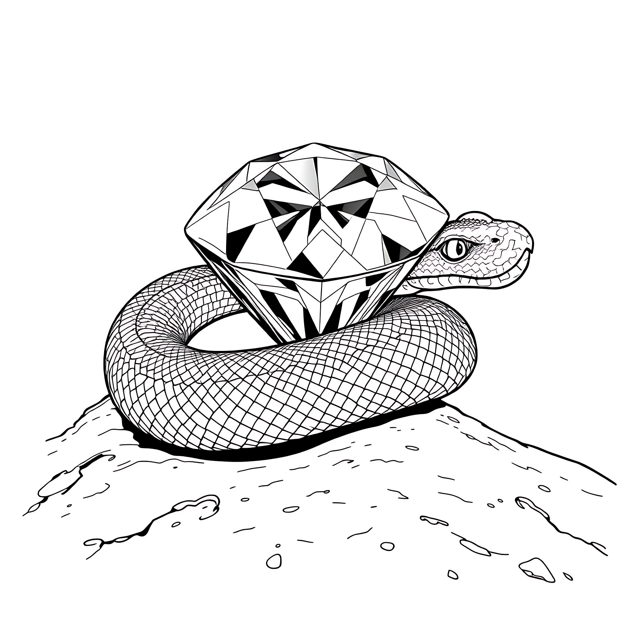 12 Best Diamond Coloring Pages (Free Printable PDFs)
