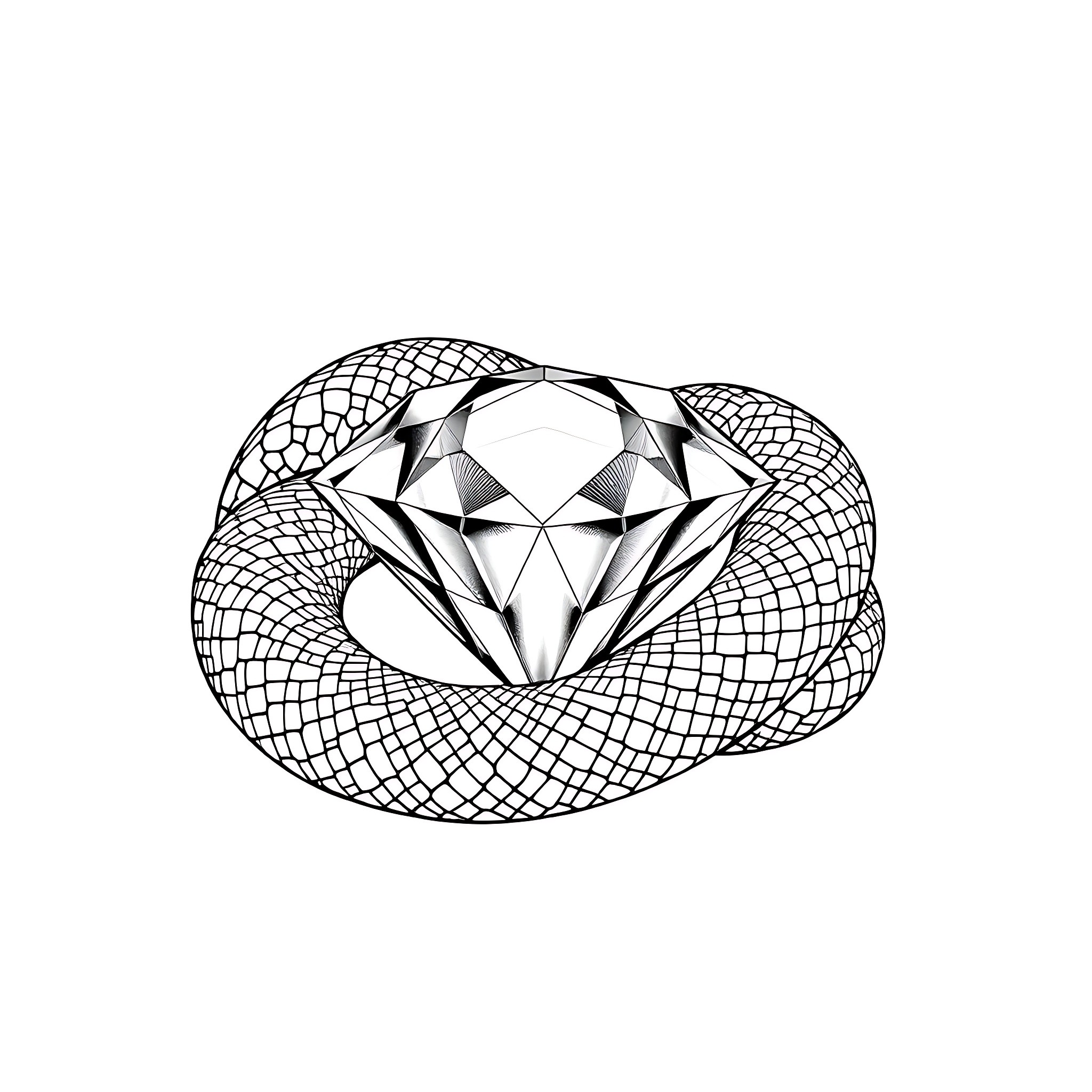 12 Best Diamond Coloring Pages (Free Printable PDFs)