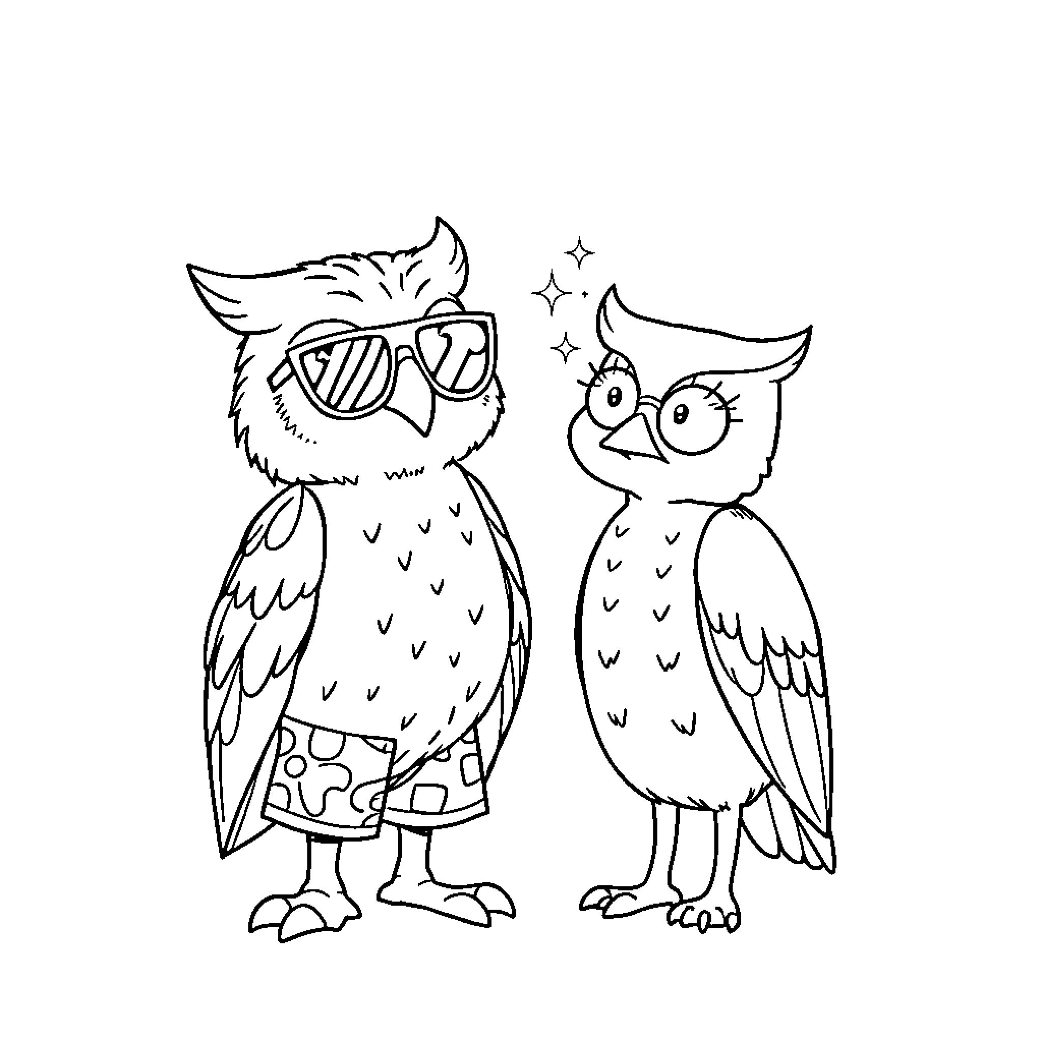 Best Owl Coloring Pages (Free Printable PDF)