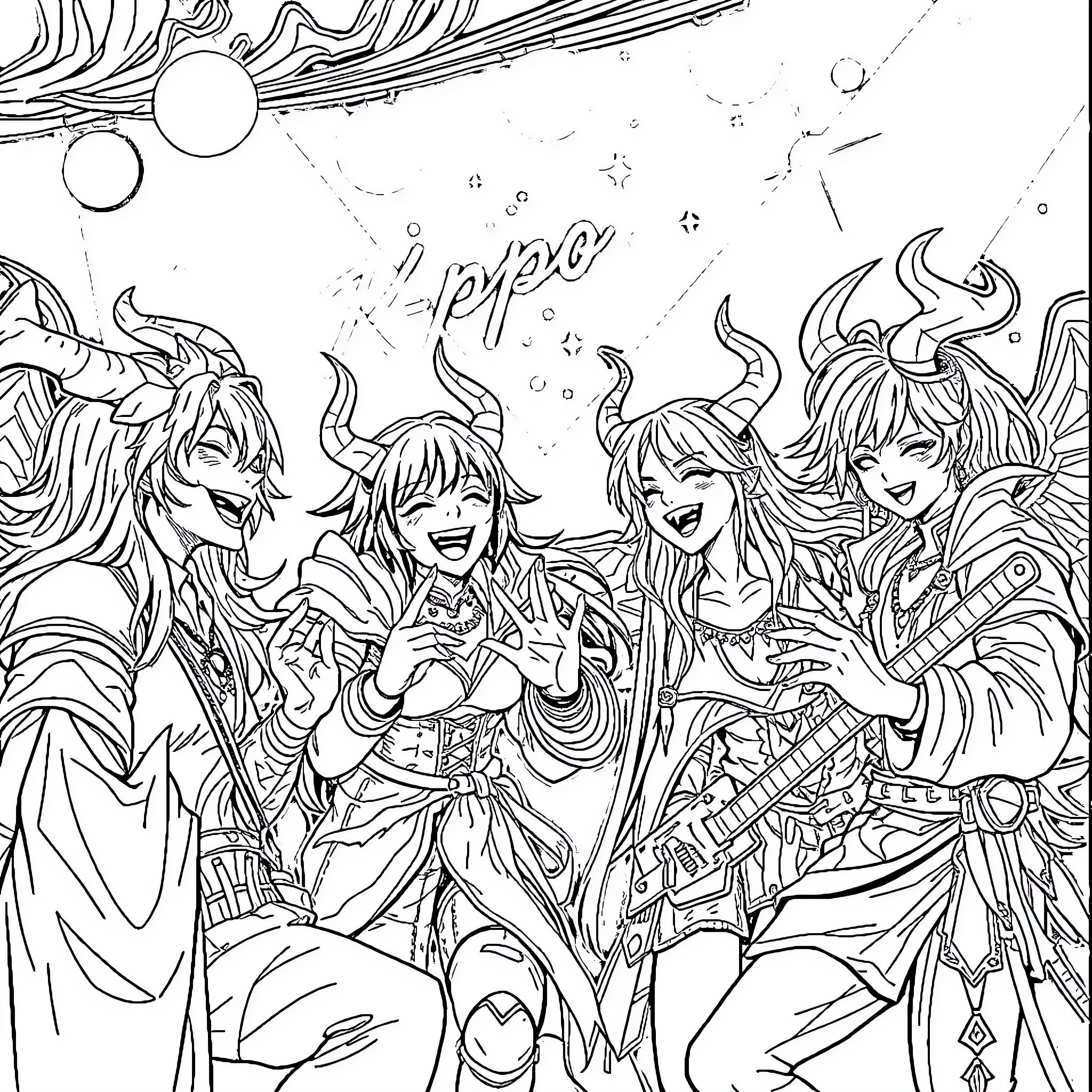 Best Demon Coloring Pages (Free Printable PDF)
