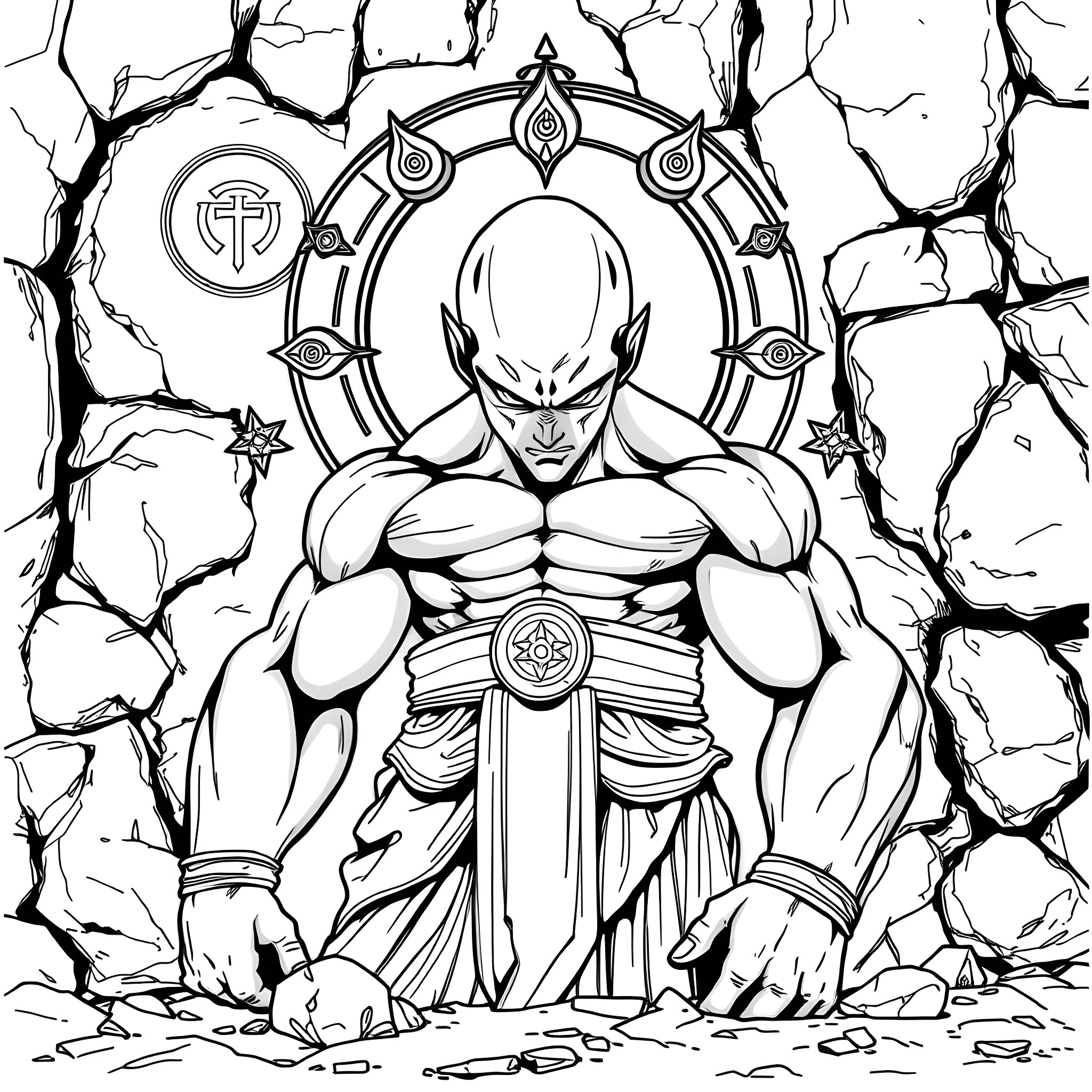 Best Jiren Coloring Pages (Free Printable PDF)