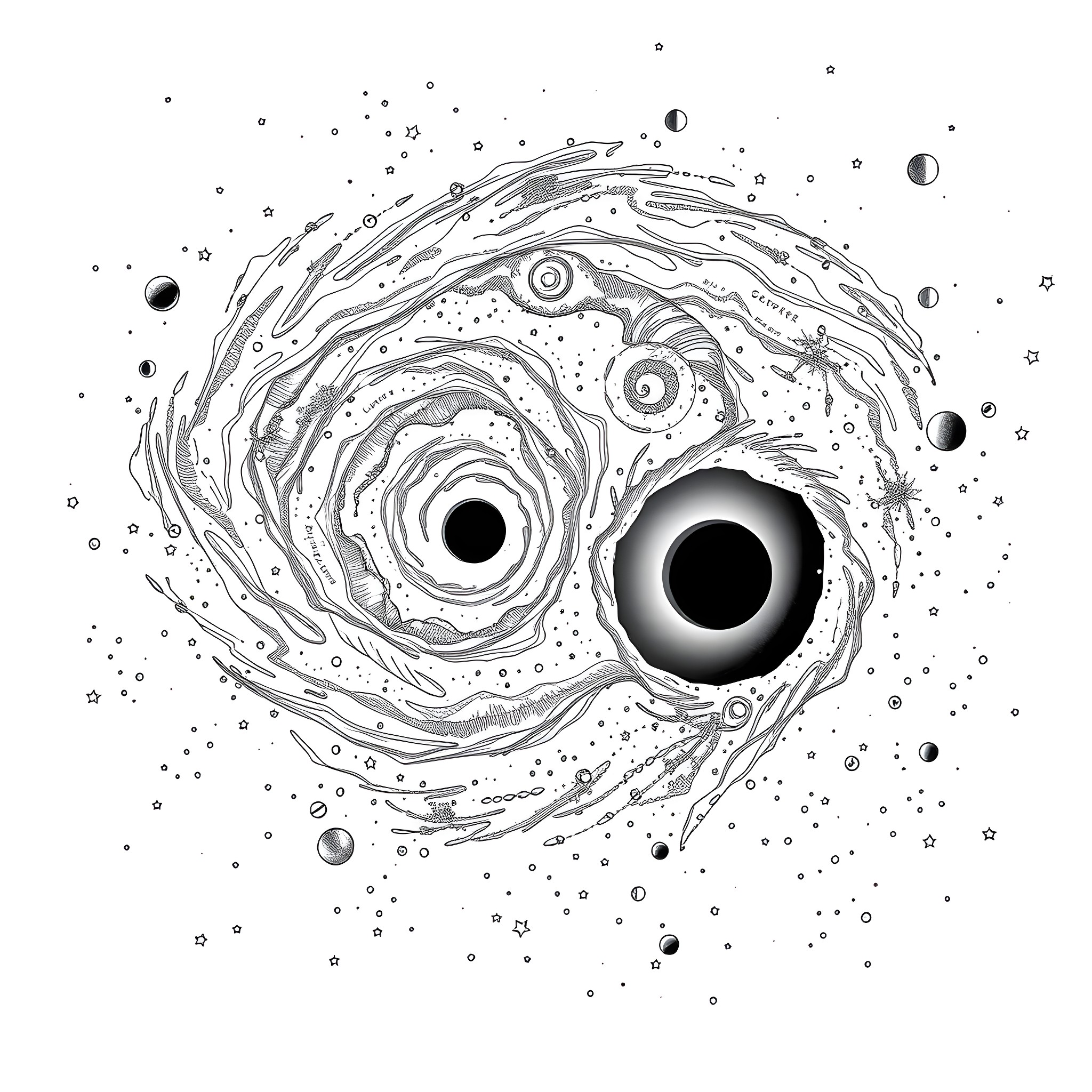 Best Galaxy Coloring Pages (Free Printable PDF)