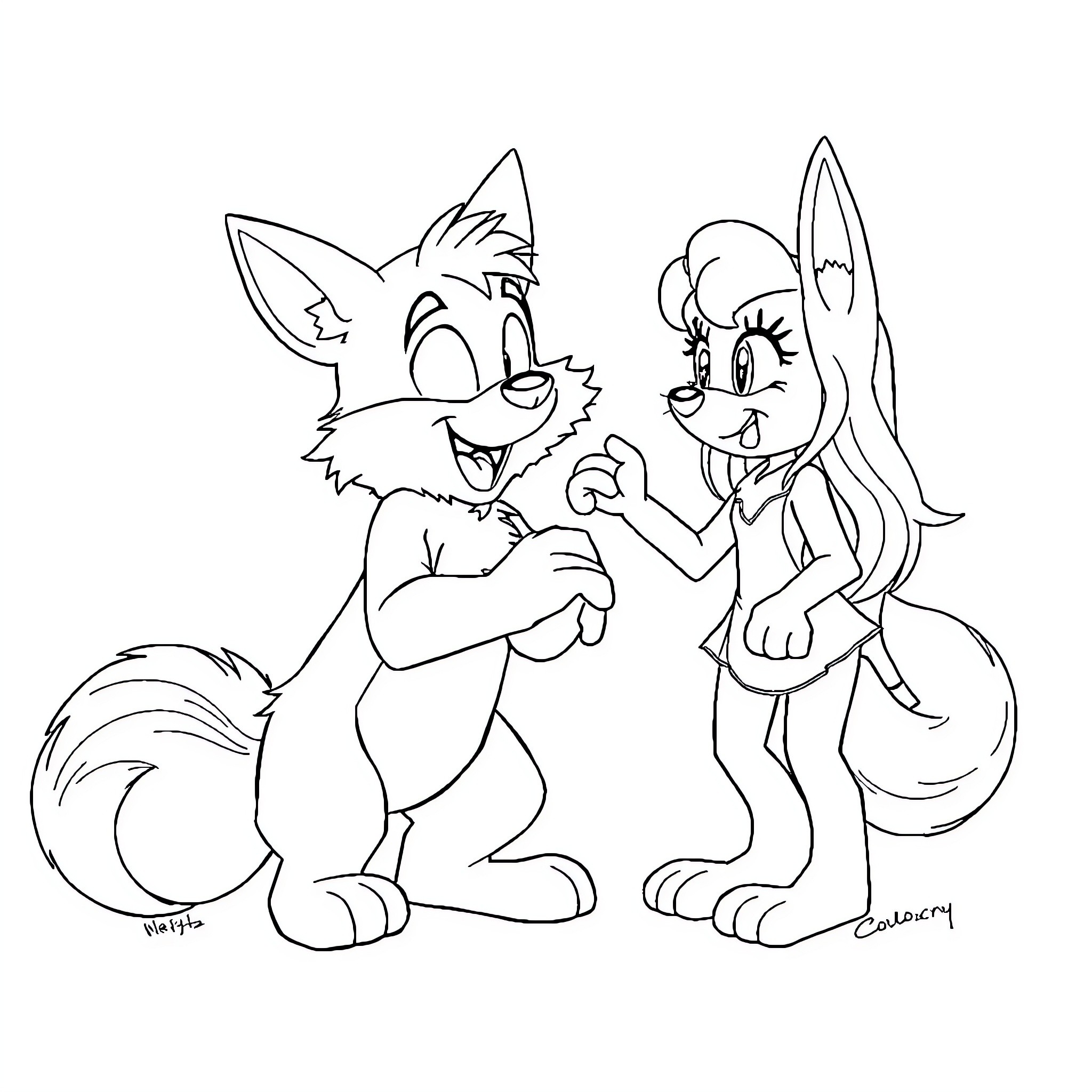 Best Furry Coloring Pages (Free Printable PDF)