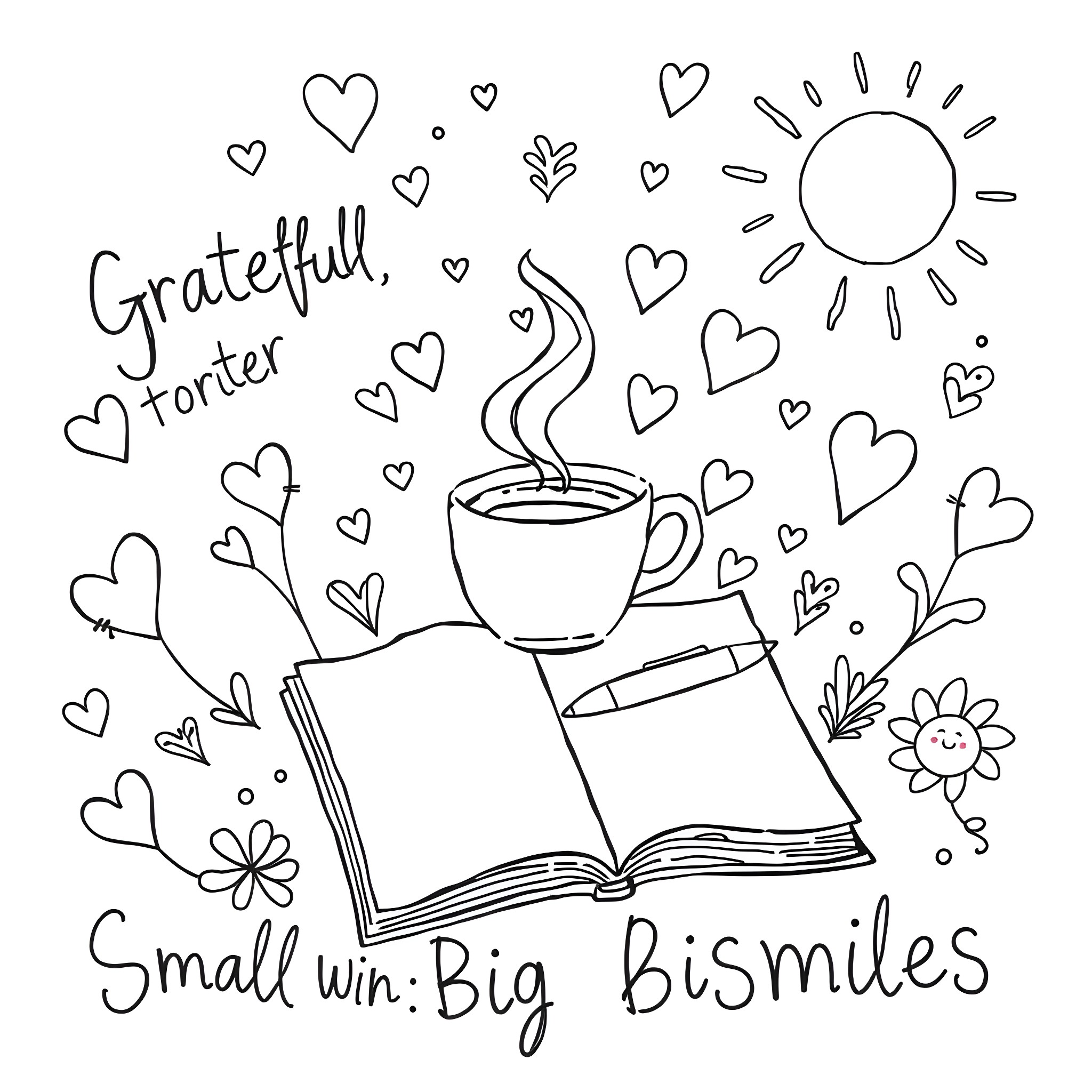 Best Doodle Coloring Pages (Free Printable PDF)