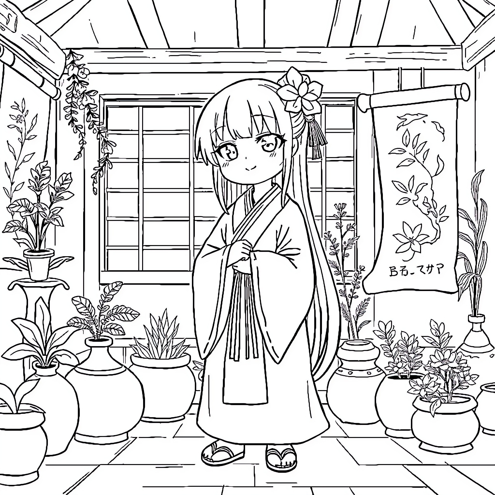 Best Jinshi Coloring Pages (Free Printable PDF)