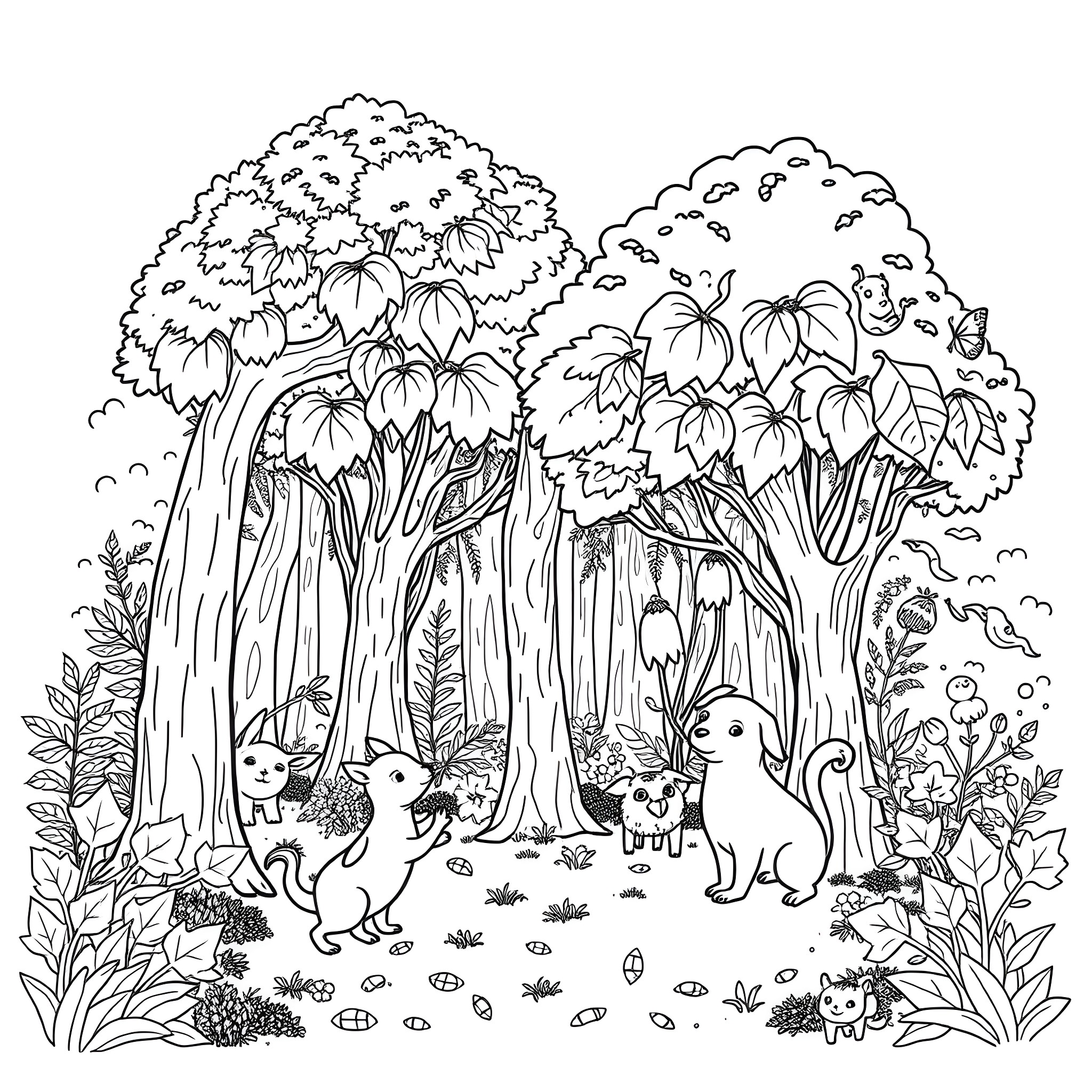 Best Furry Coloring Pages (Free Printable PDF)