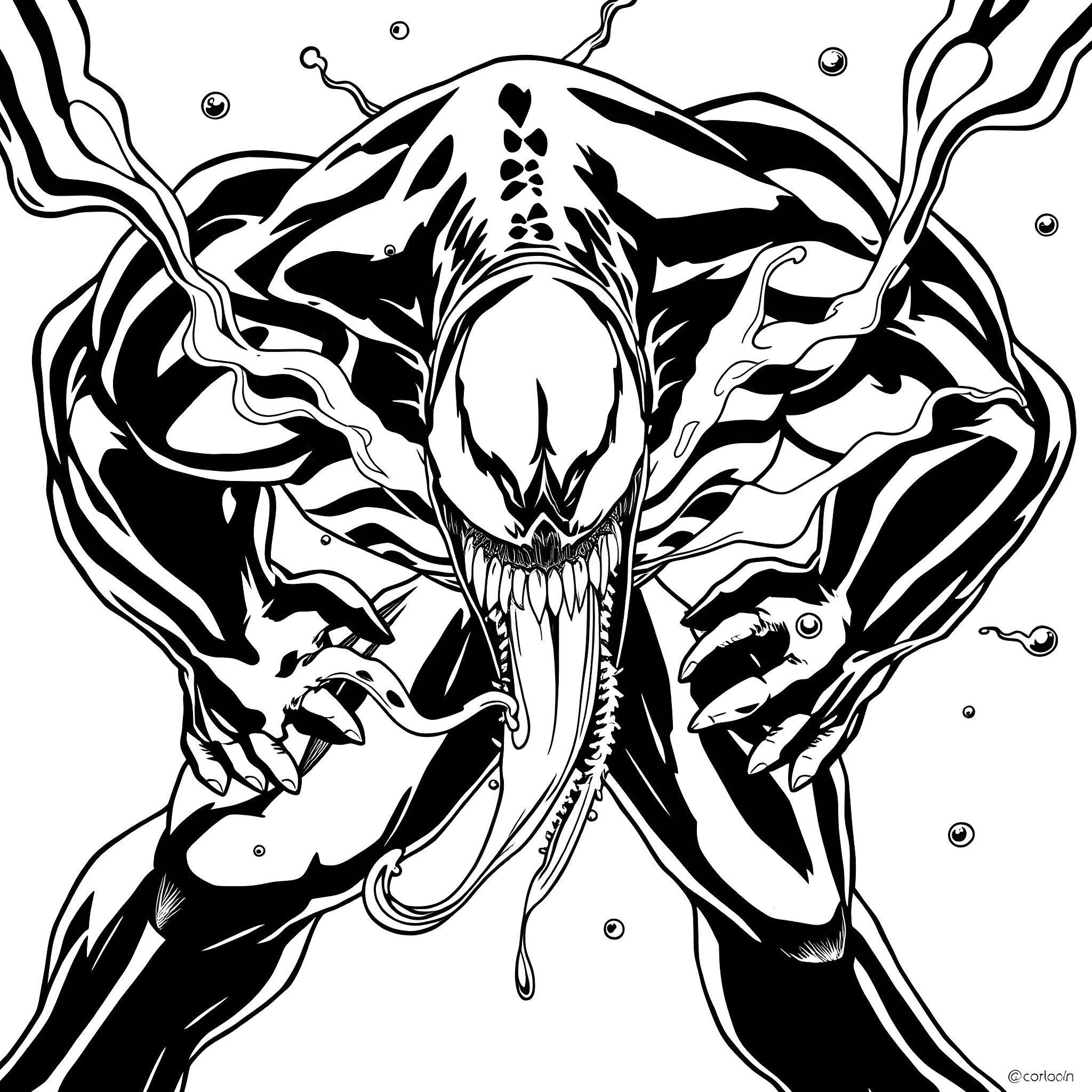 74 Best Venom Coloring Pages (Free Printable PDFs)
