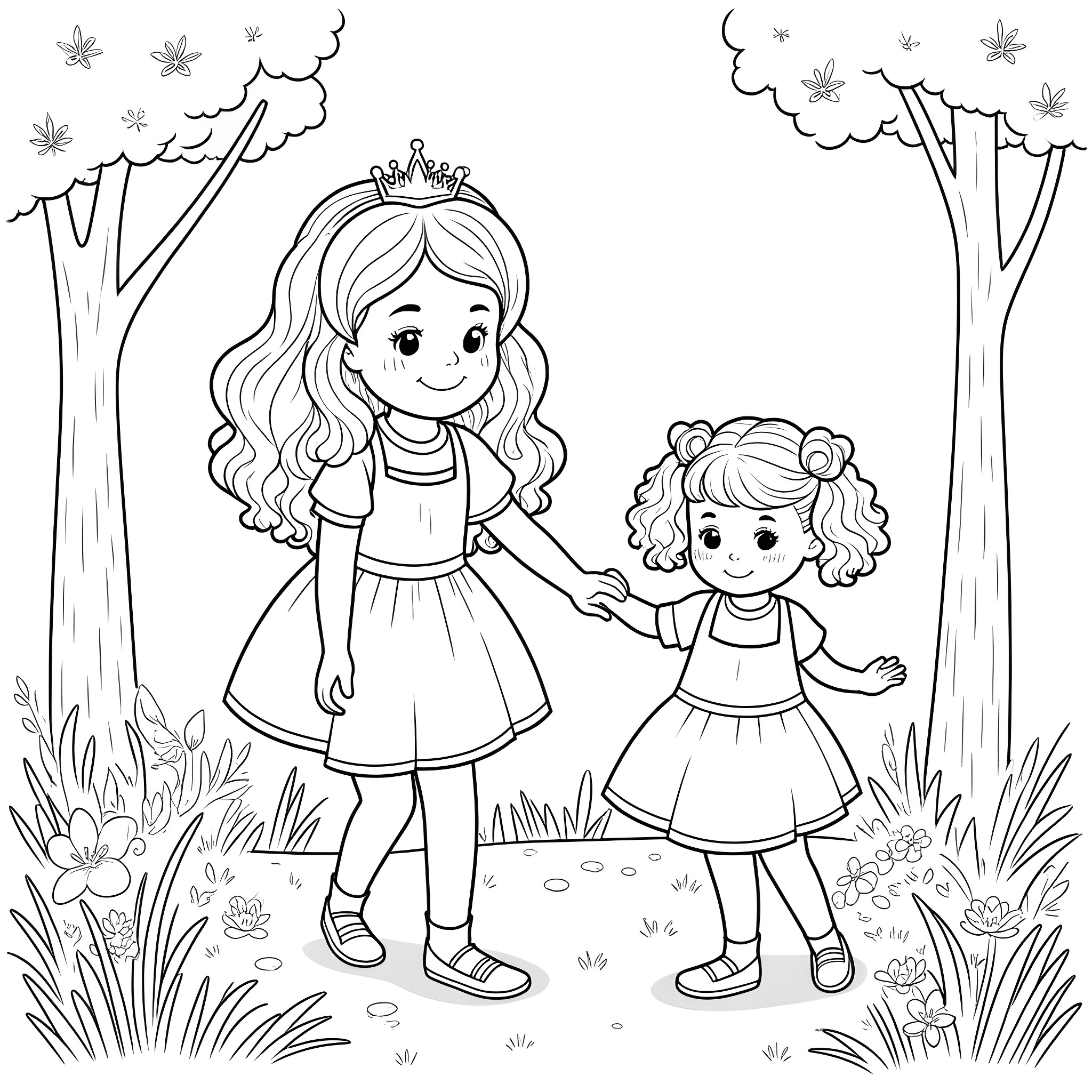 2124 Best Girl Coloring Pages (Free Printable PDFs)