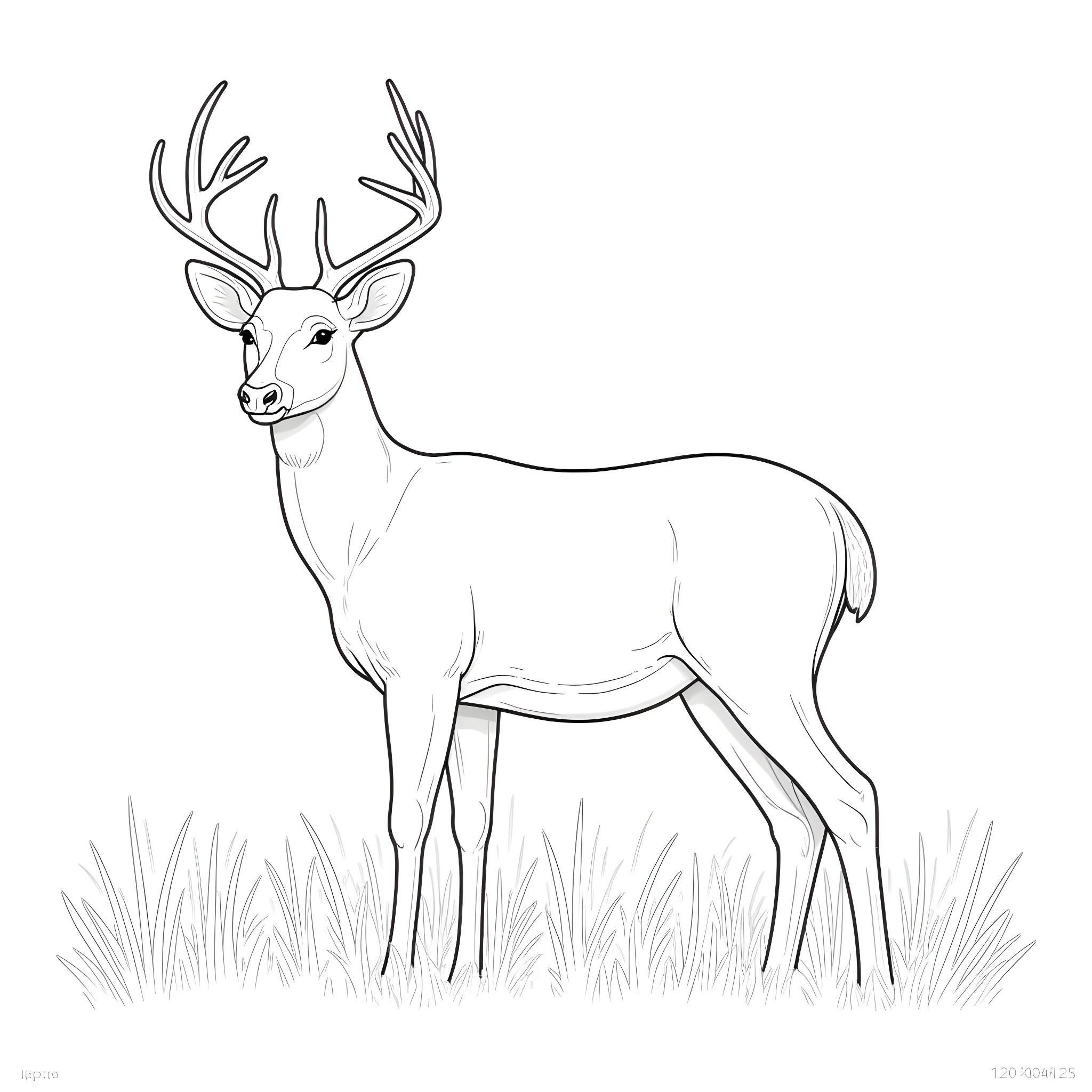 Best Buck Coloring Pages (Free Printable PDF)