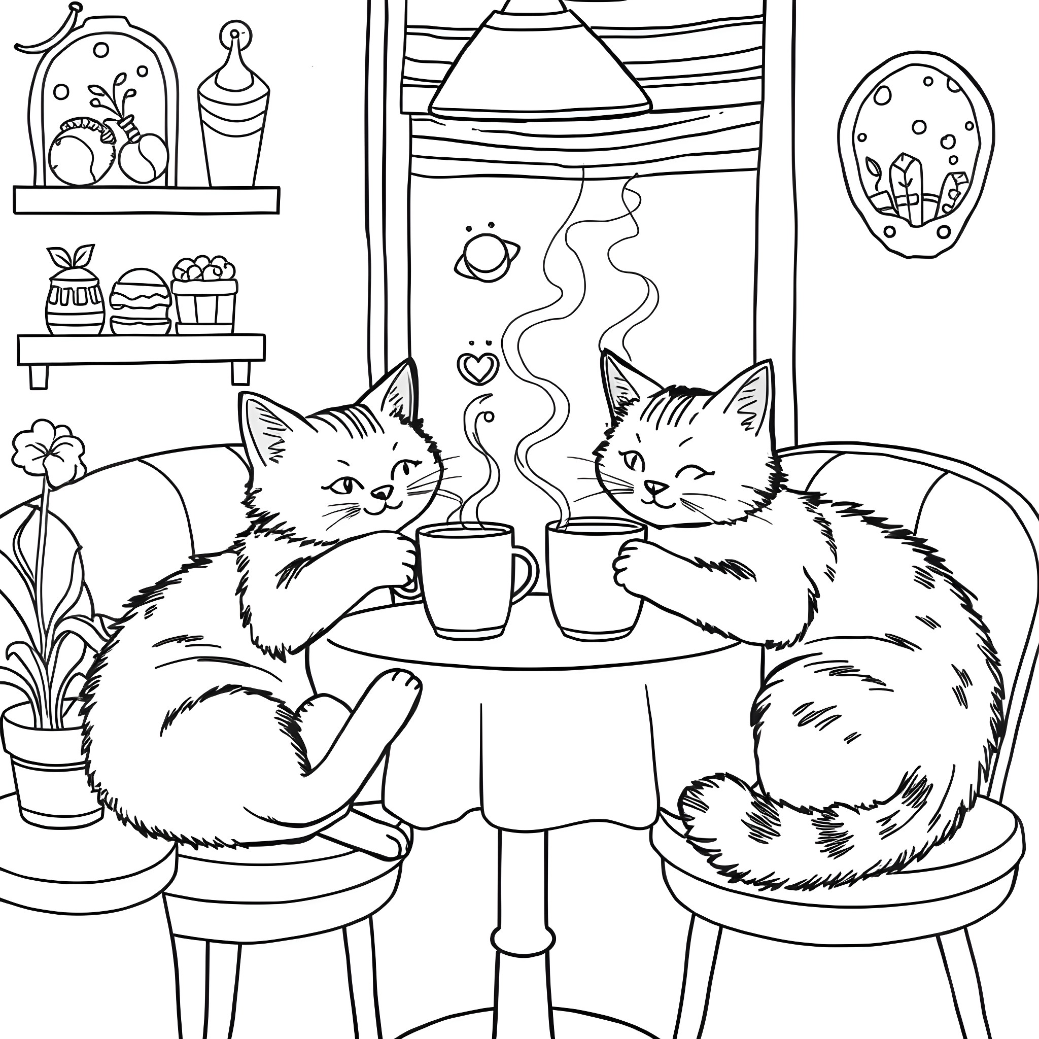 103 Best Cat Coloring Pages (Free Printable PDFs)
