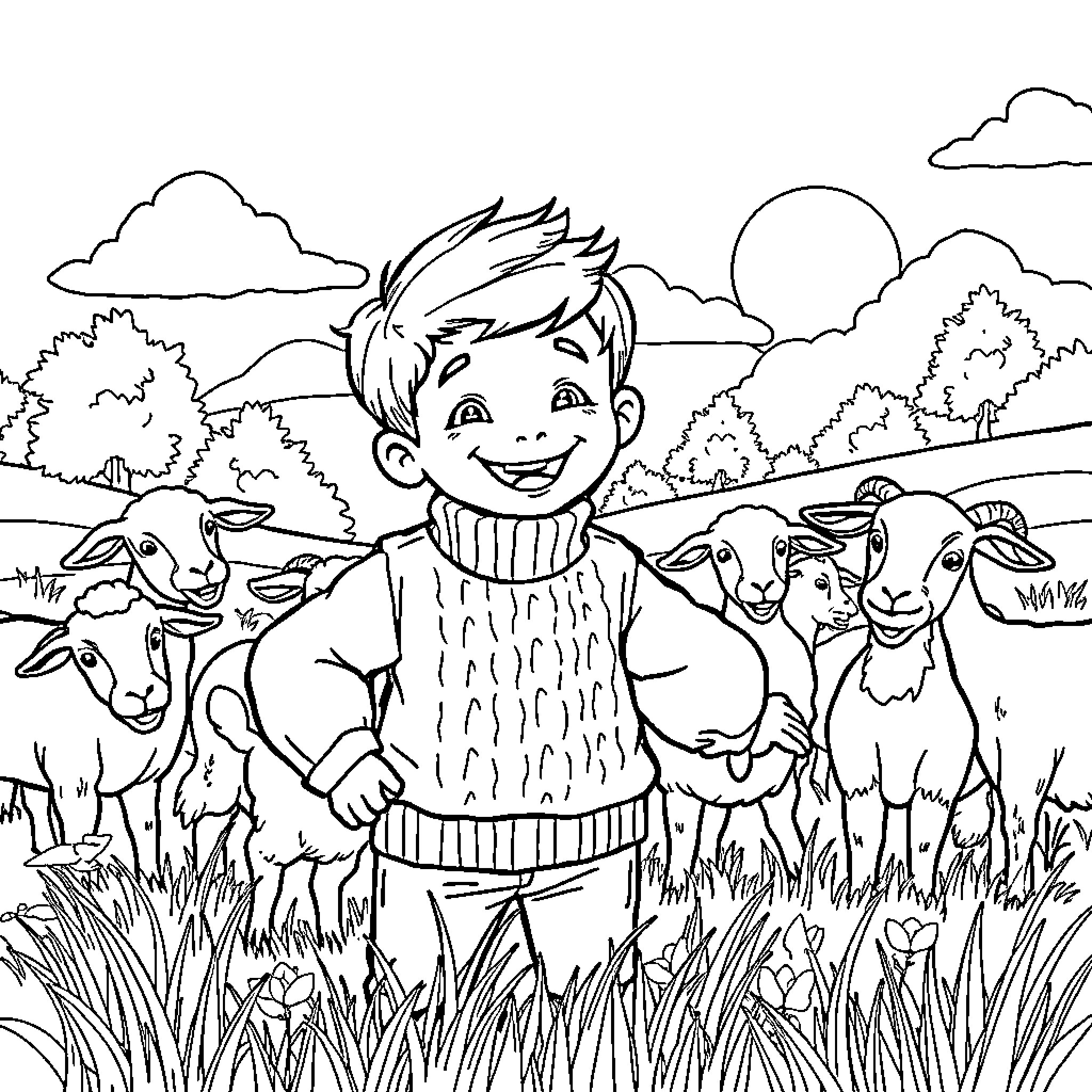 Best Guy and Girl Coloring Pages (Free Printable PDF)