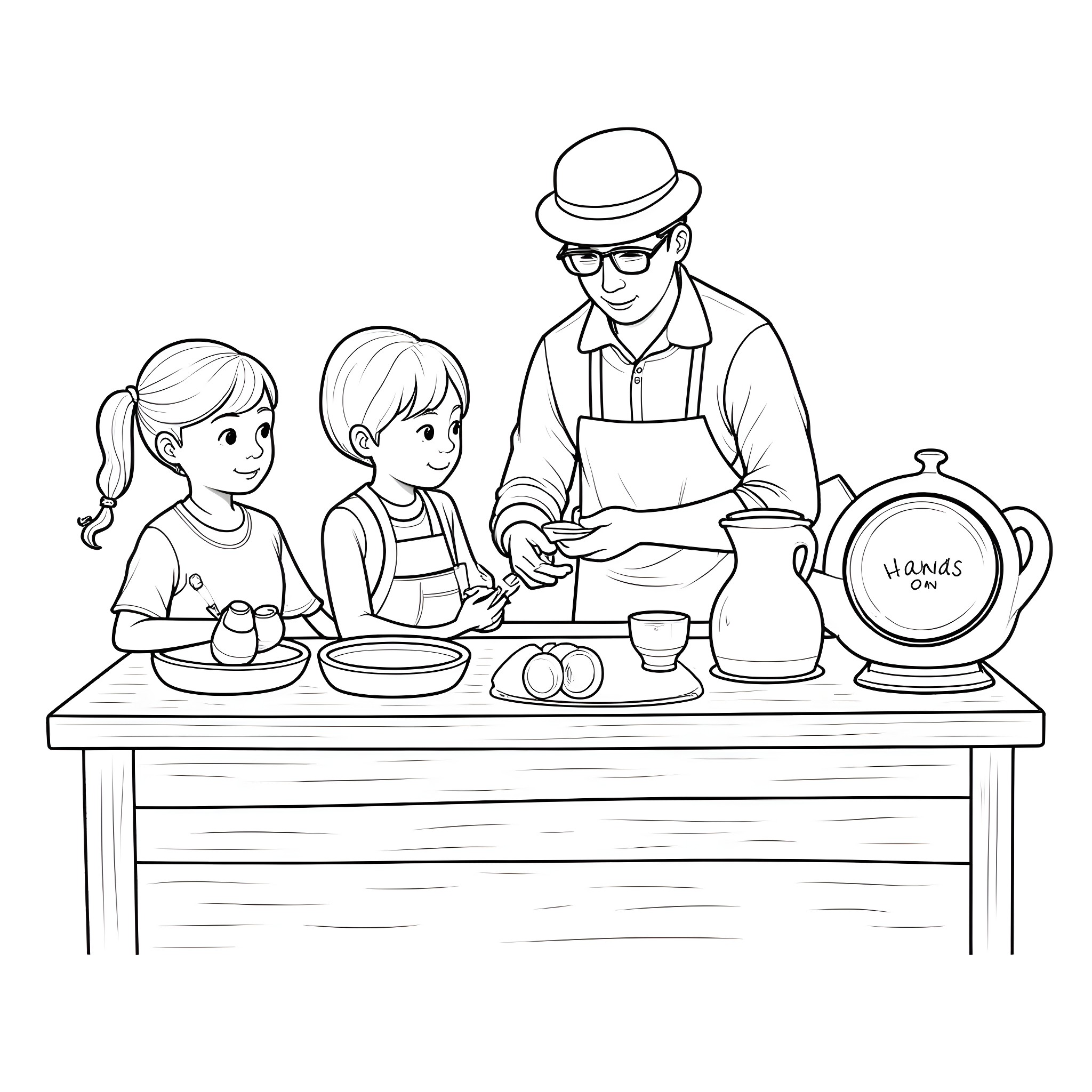 Best Pottery Coloring Pages (Free Printable PDF)