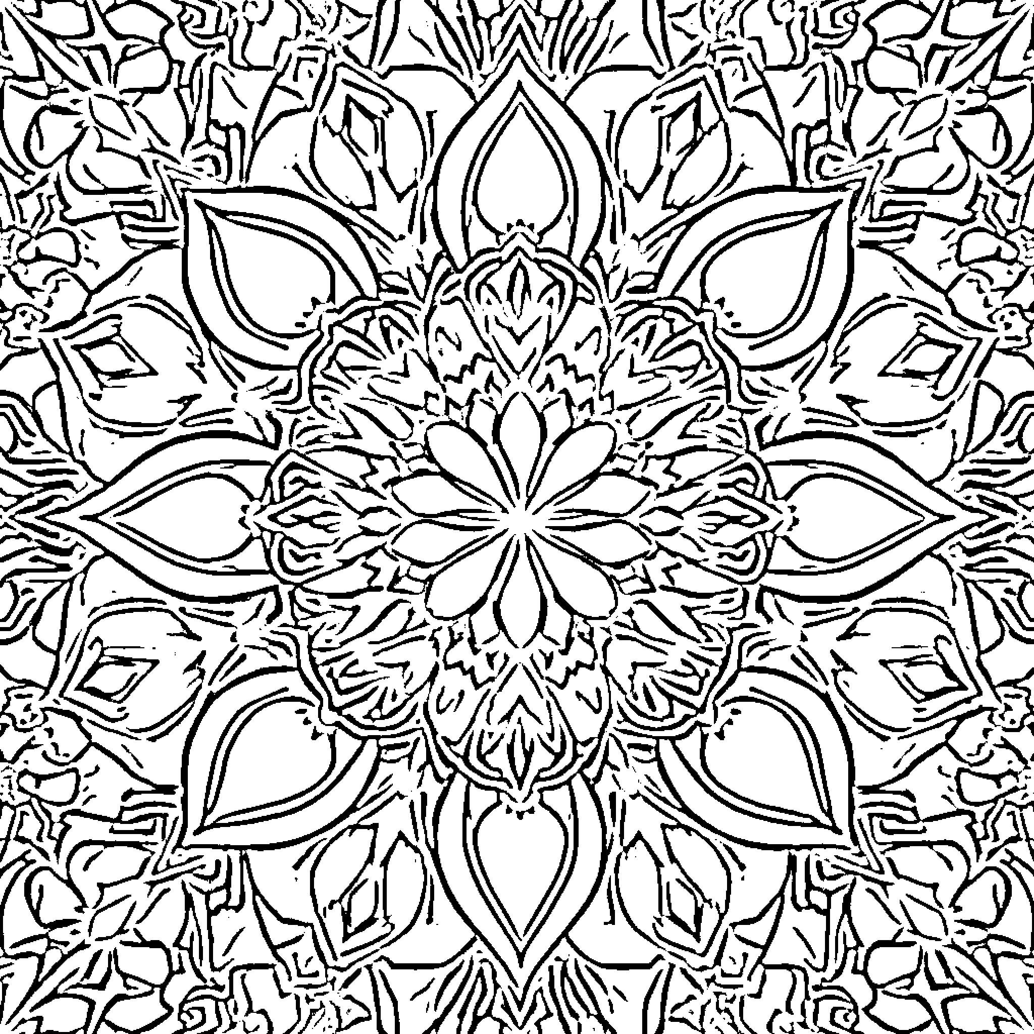 Best Pattern Coloring Pages (Free Printable PDF)
