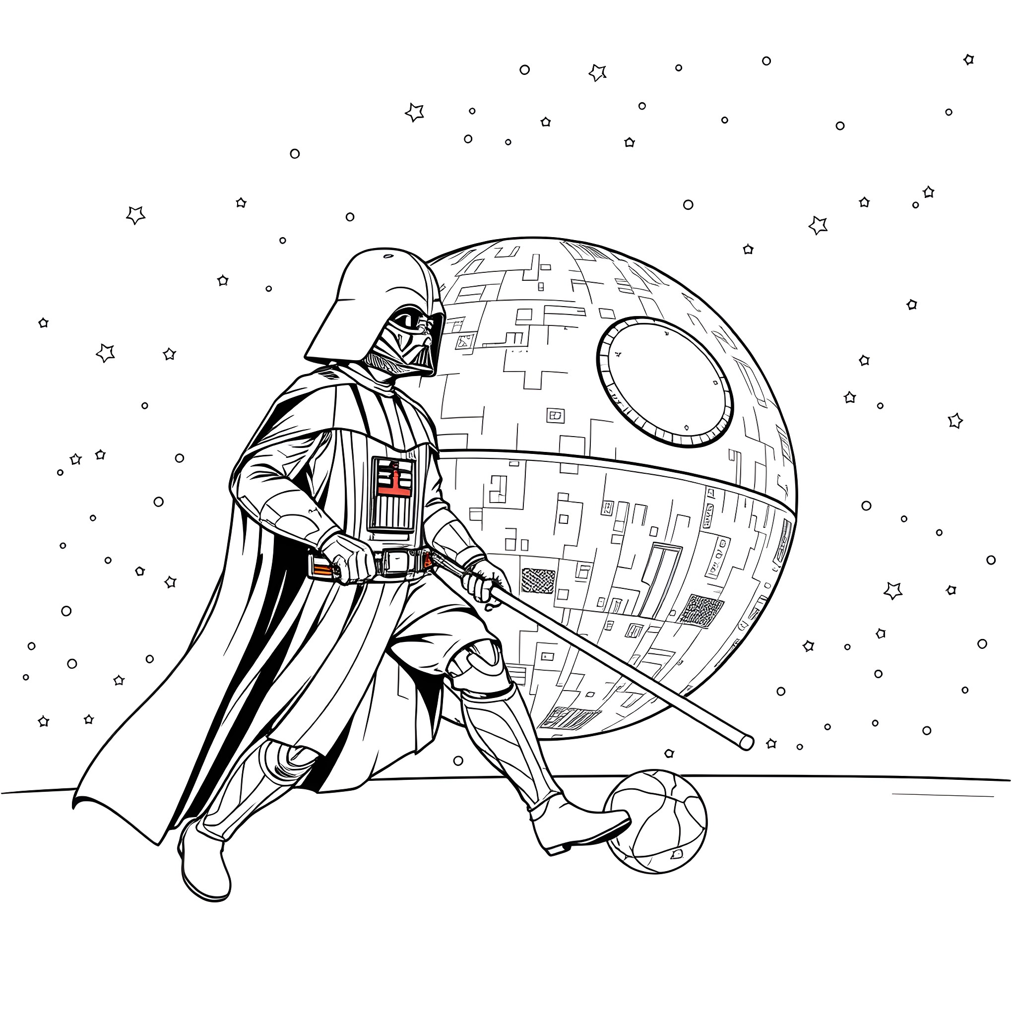 Best Darth Vader Coloring Pages (Free Printable PDF)