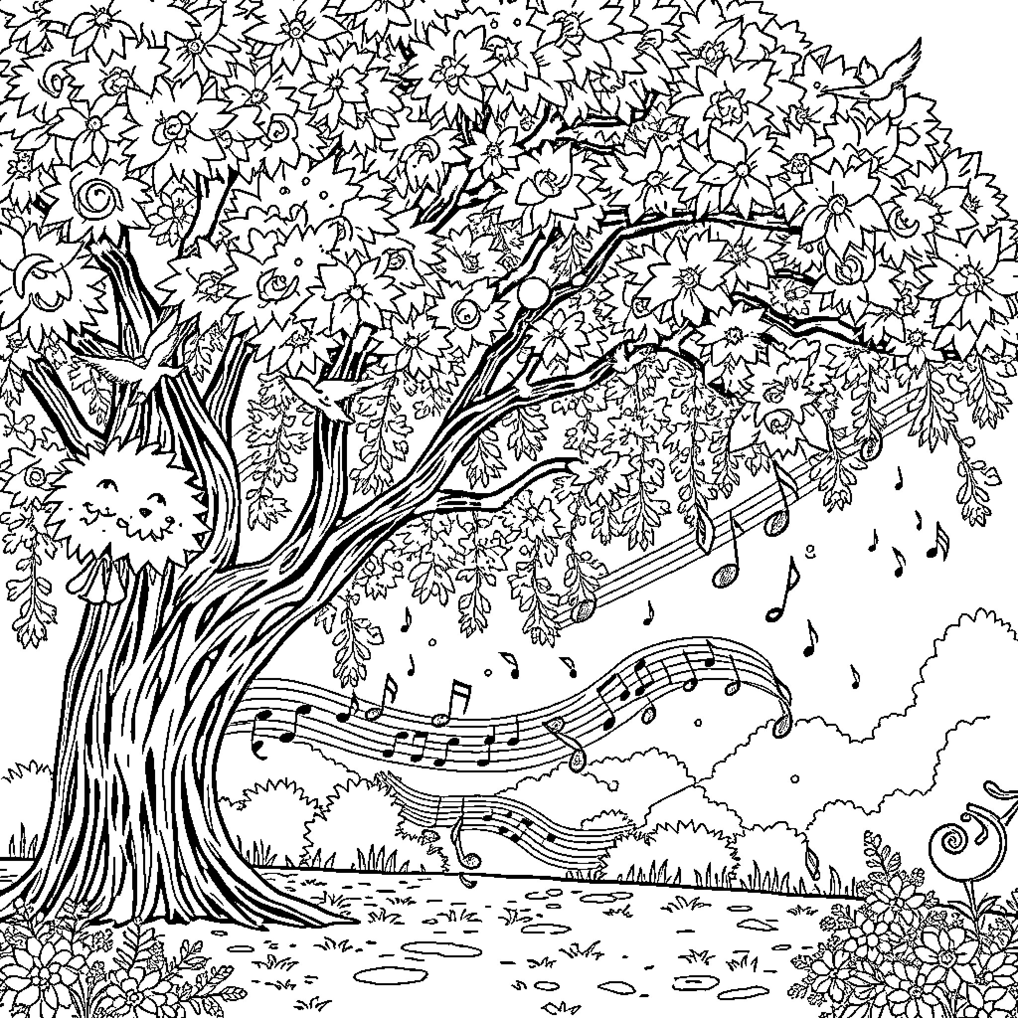 Best Musical Note Coloring Pages (Free Printable PDF)