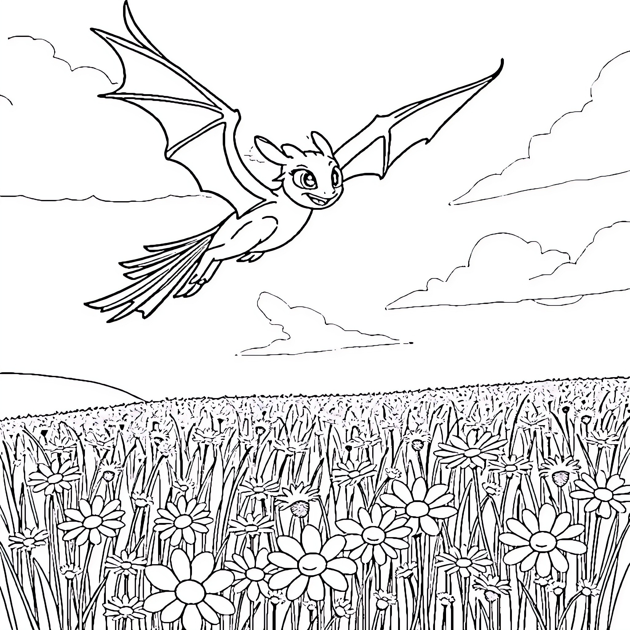 Best Toothless Coloring Pages (Free Printable PDF)