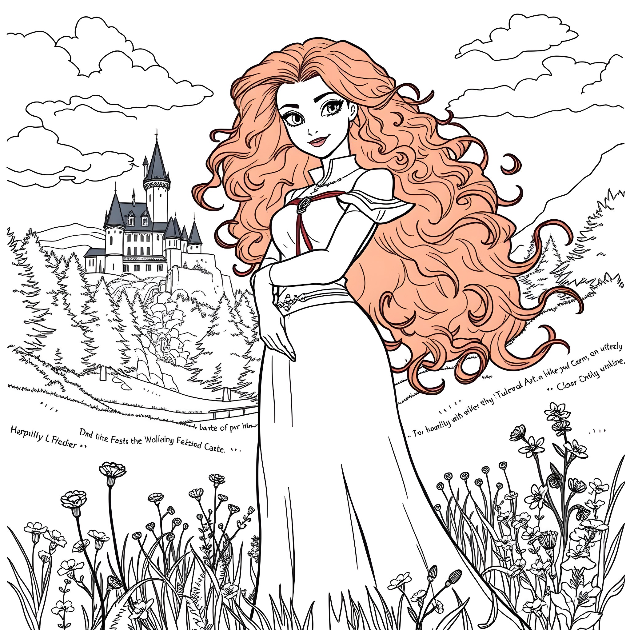 1 Best Merida Coloring Pages (Free Printable PDFs)