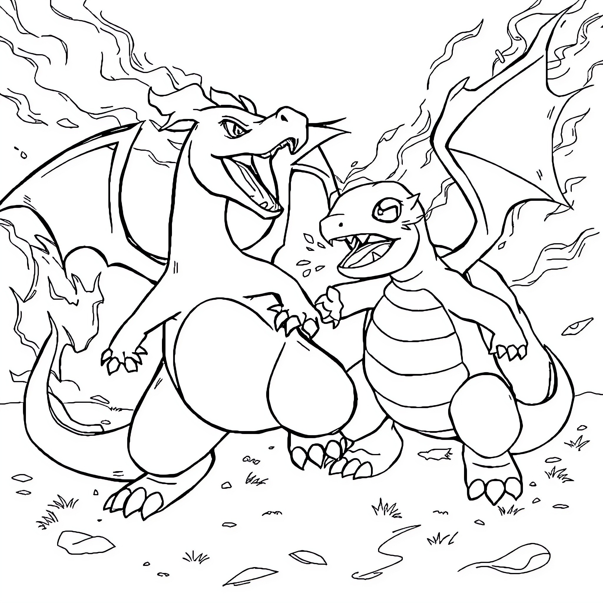 Best Charizard Coloring Pages (Free Printable PDF)