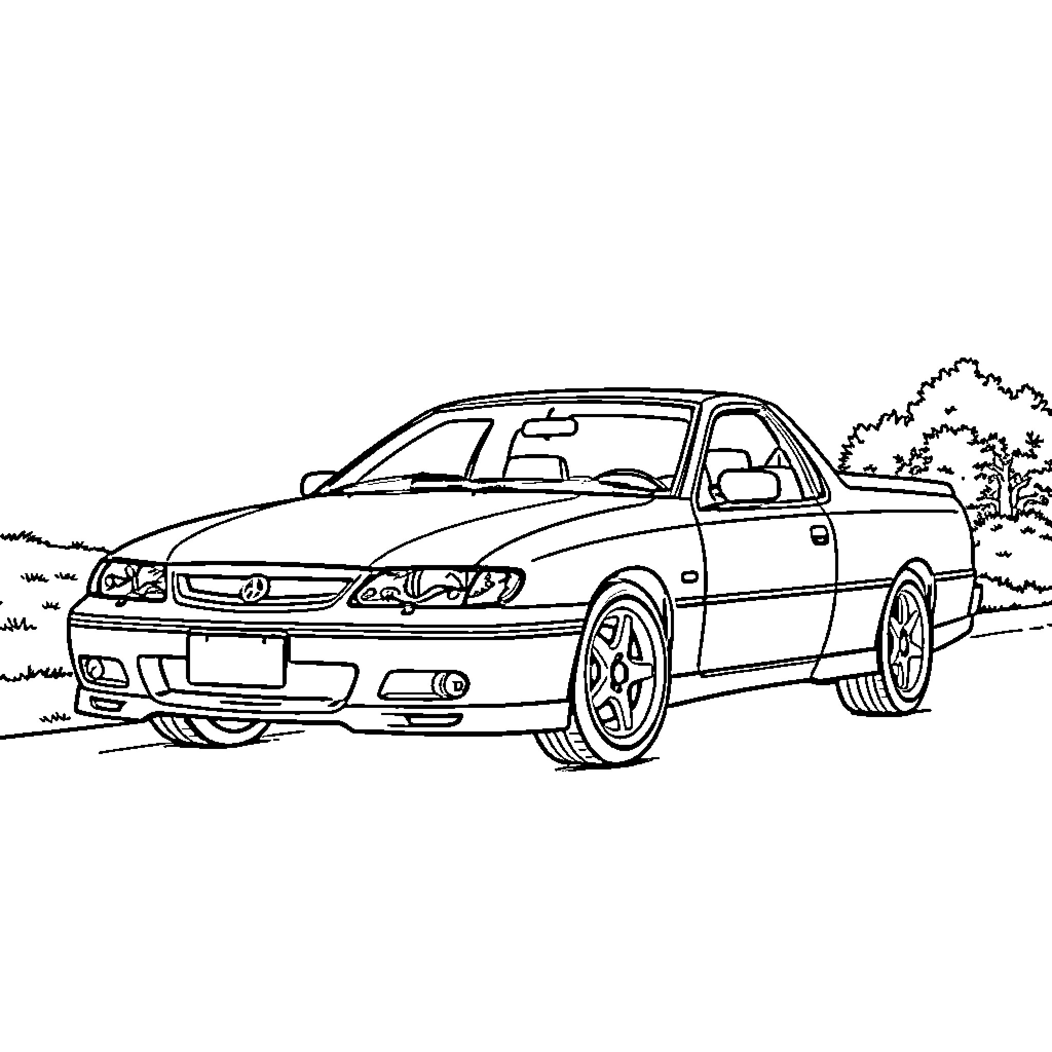 Best Holden Commodore Coloring Pages (Free Printable PDF)