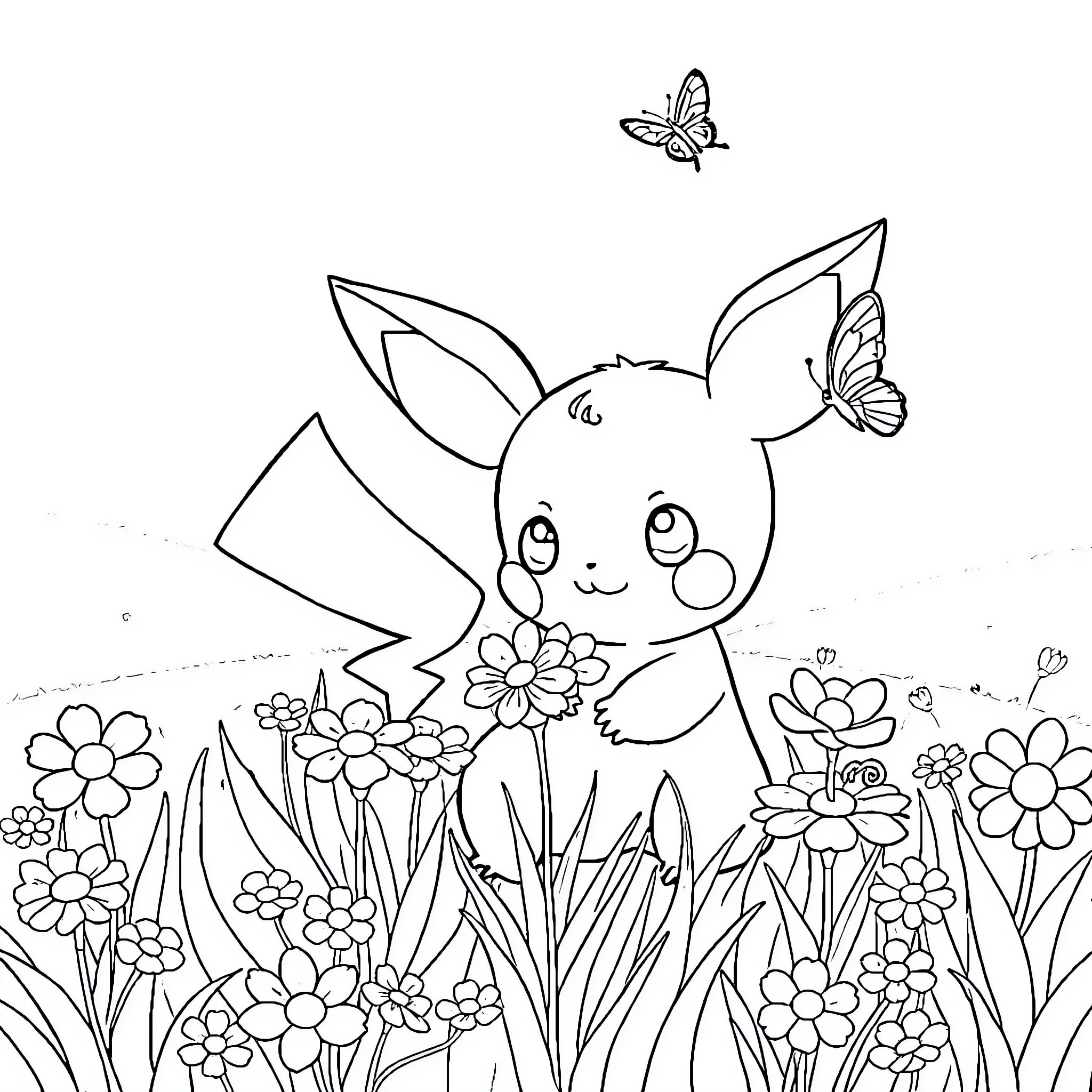 Best Pichu Coloring Pages (Free Printable PDF)