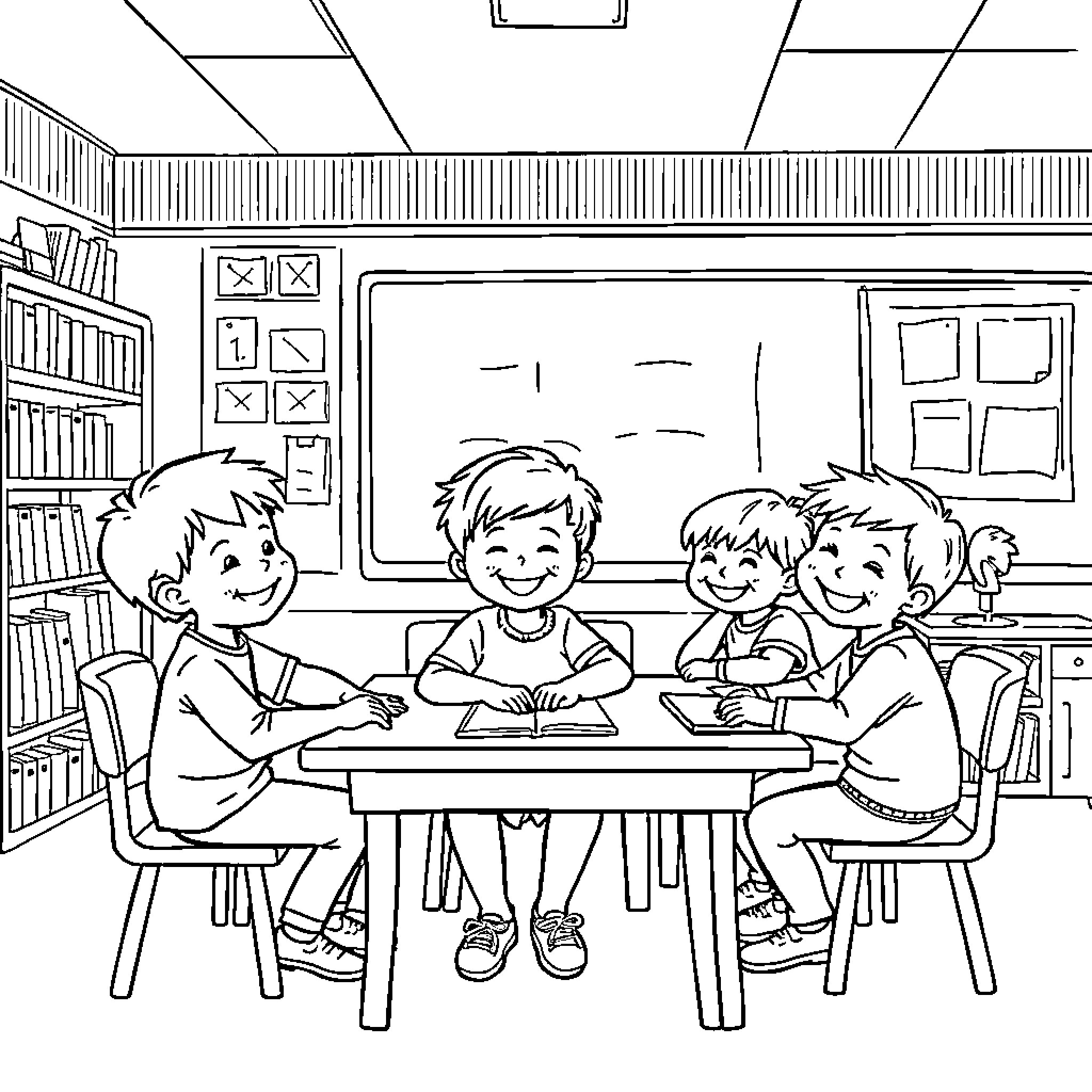 Best Primary School Coloring Pages (Free Printable PDF)
