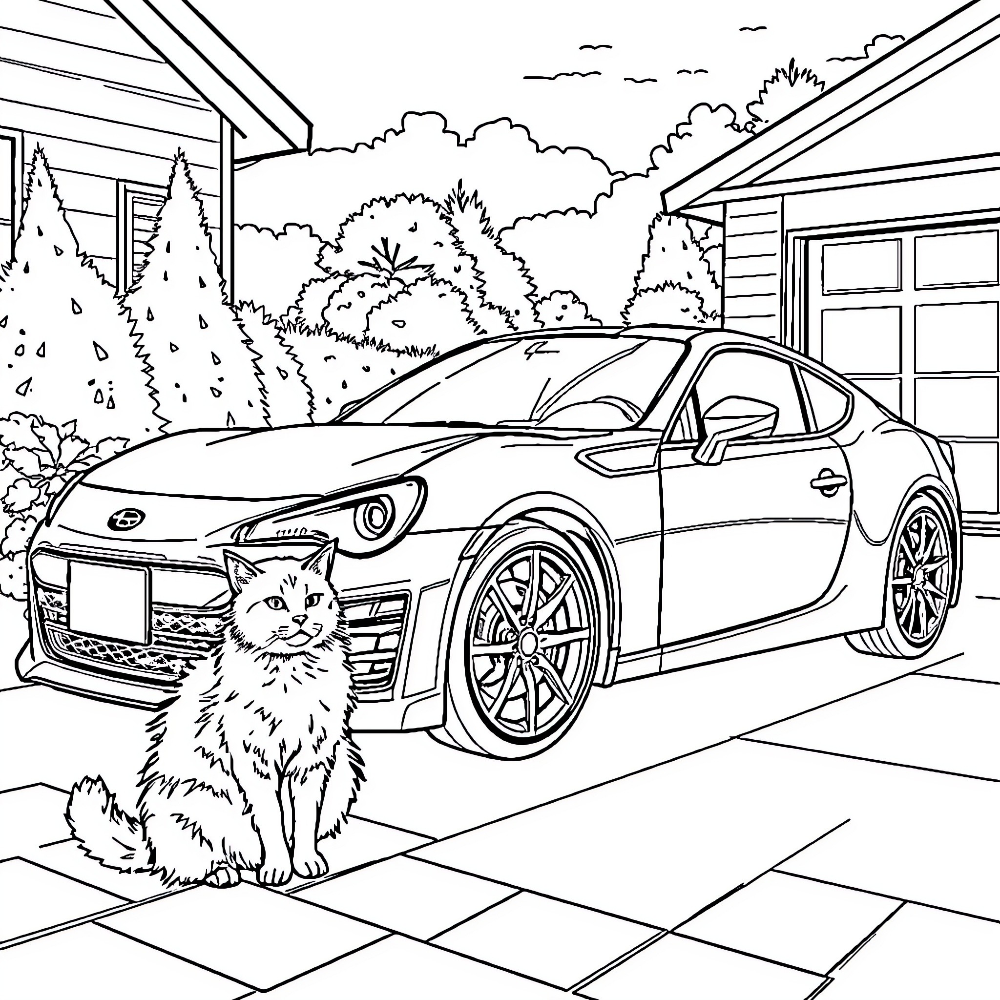 Best Subaru Coloring Pages (Free Printable PDF)
