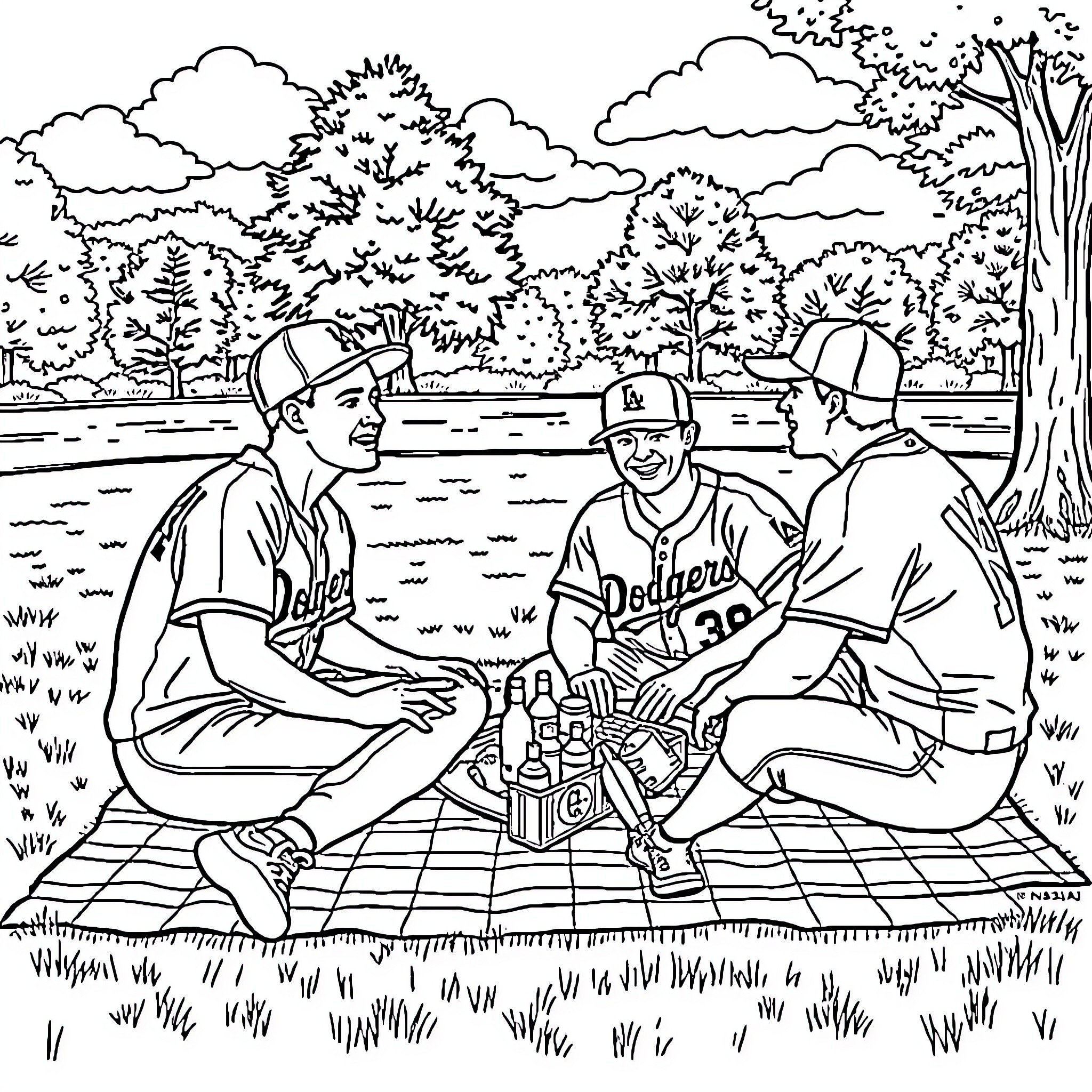 Best Dodgers Coloring Pages (Free Printable PDF)