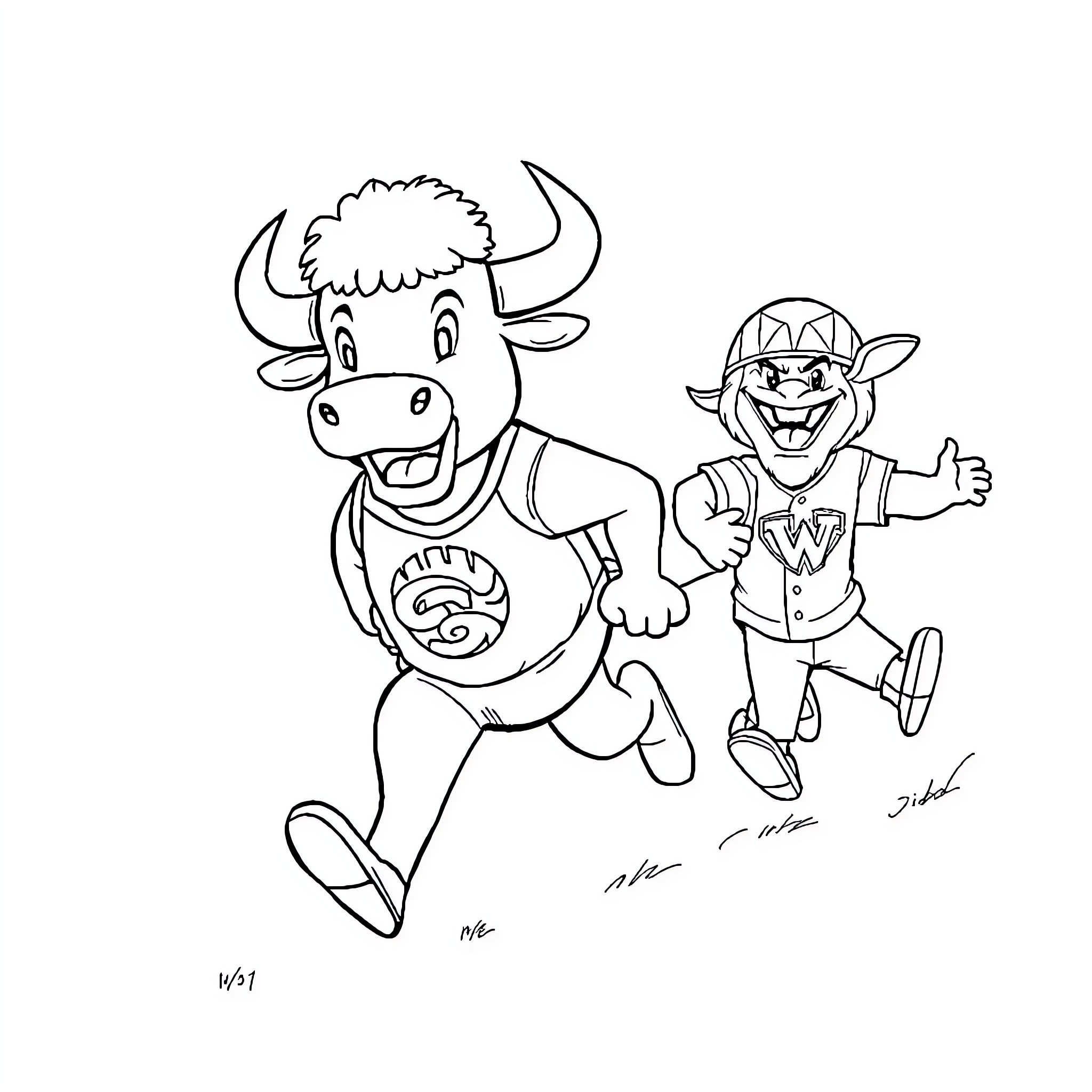 Best Wool E Bull Coloring Pages (Free Printable PDF)