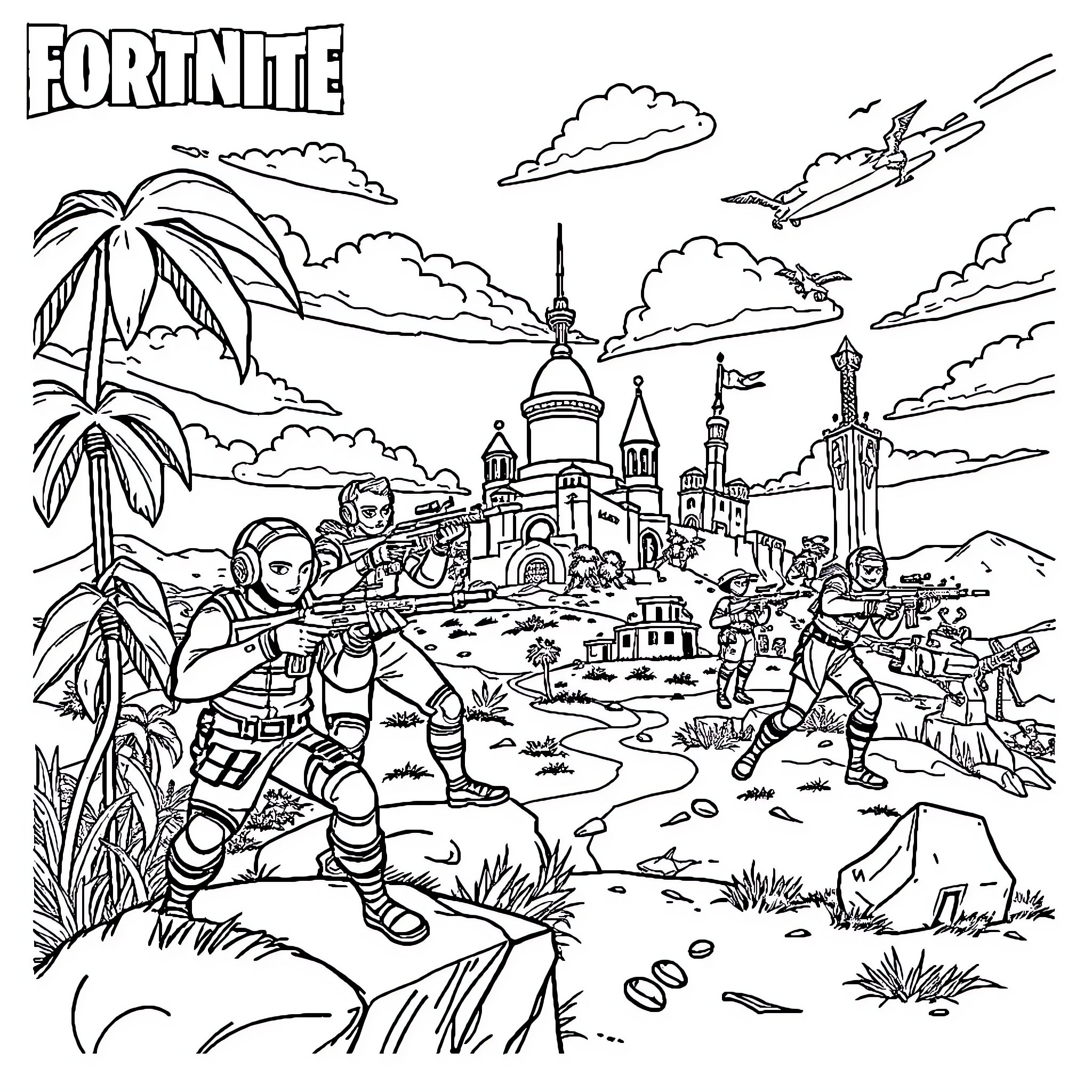 67 Best Fortnite Coloring Pages (Free Printable PDFs)