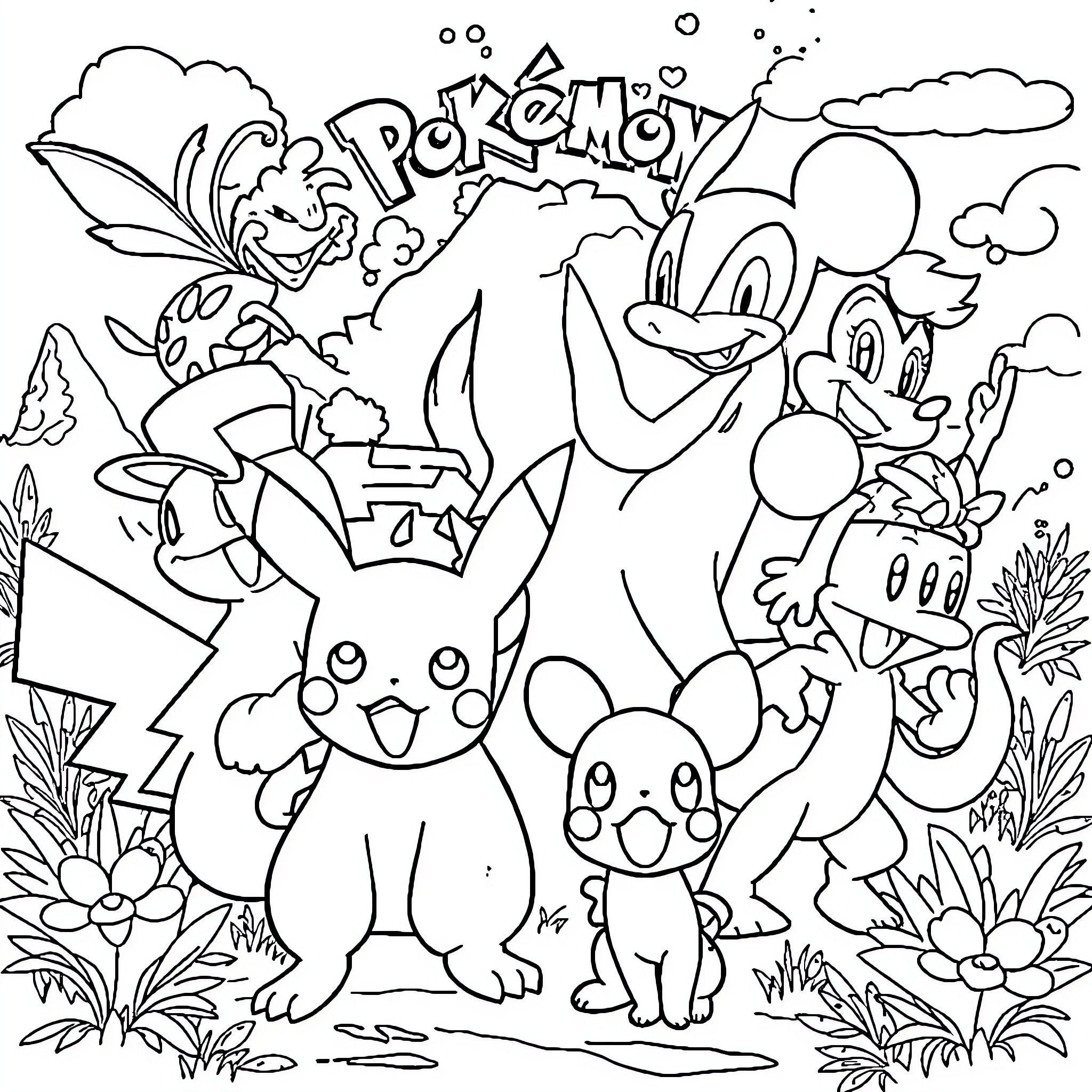 533 Best Pokémon Coloring Pages (Free Printable PDFs)