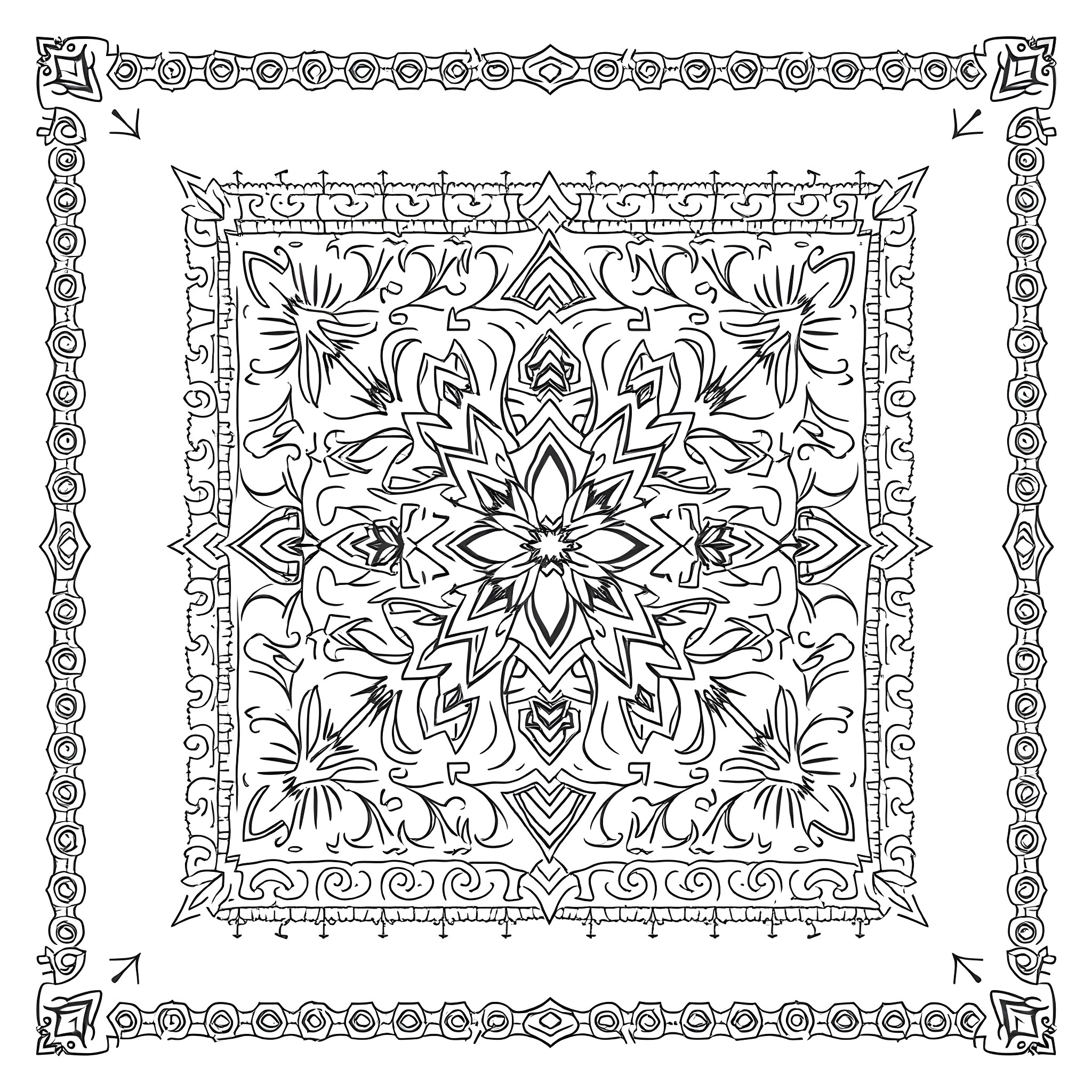 6 Best Fair Isle Pattern Coloring Pages (Free Printable PDFs)