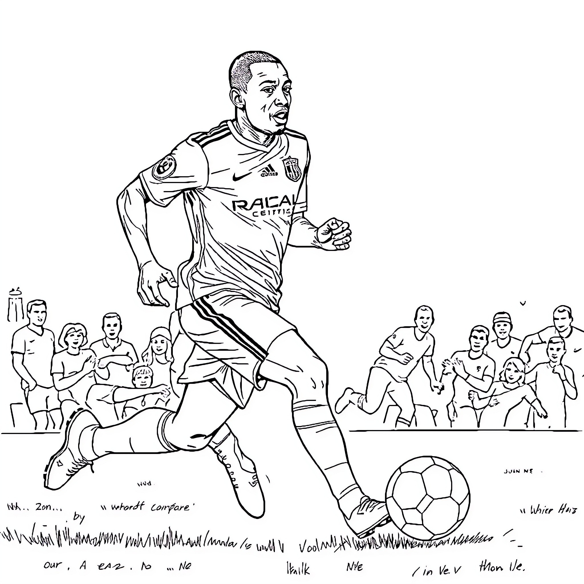 Best Mbappe Coloring Pages (Free Printable PDF)