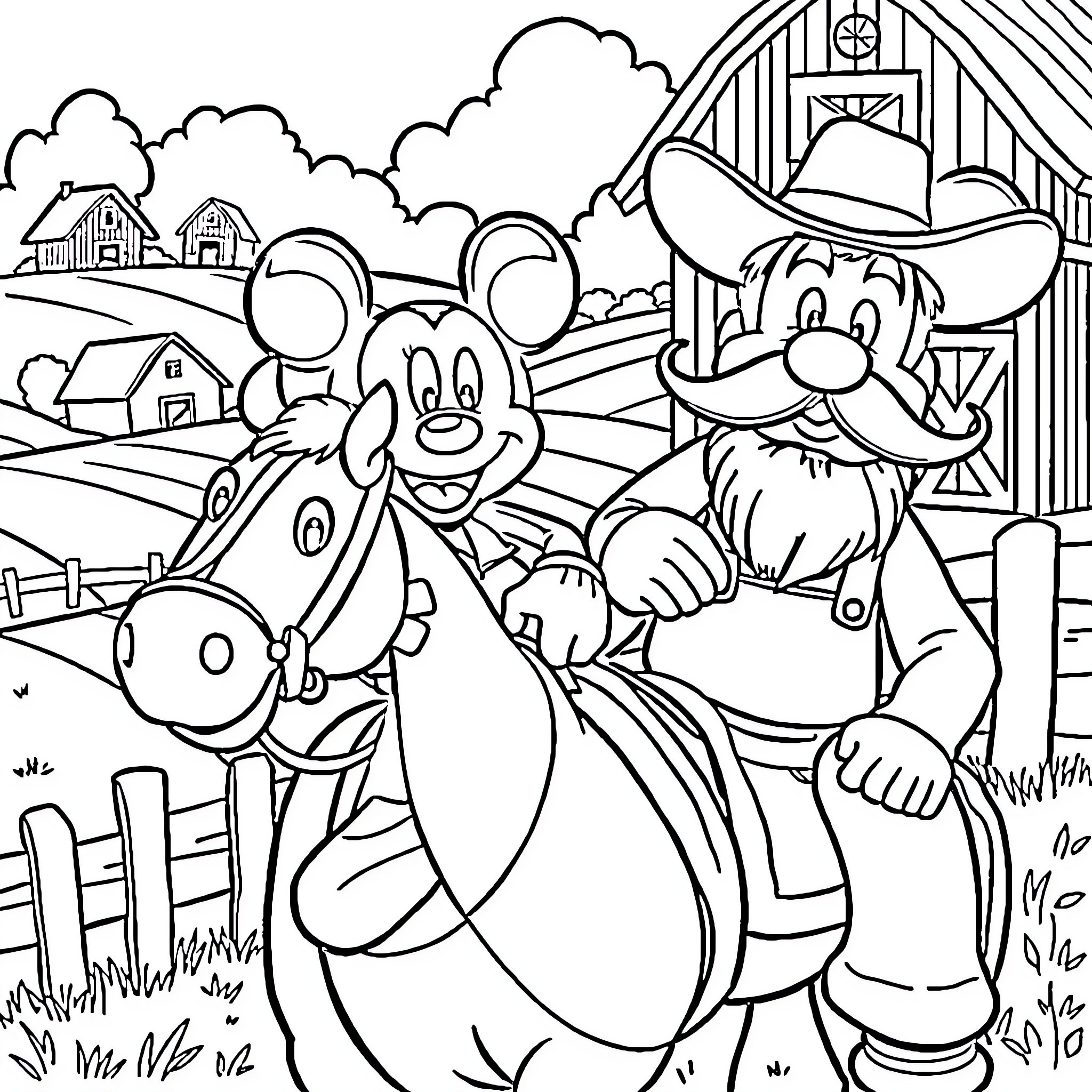 Best Mickey Mouse Coloring Pages (Free Printable PDF)