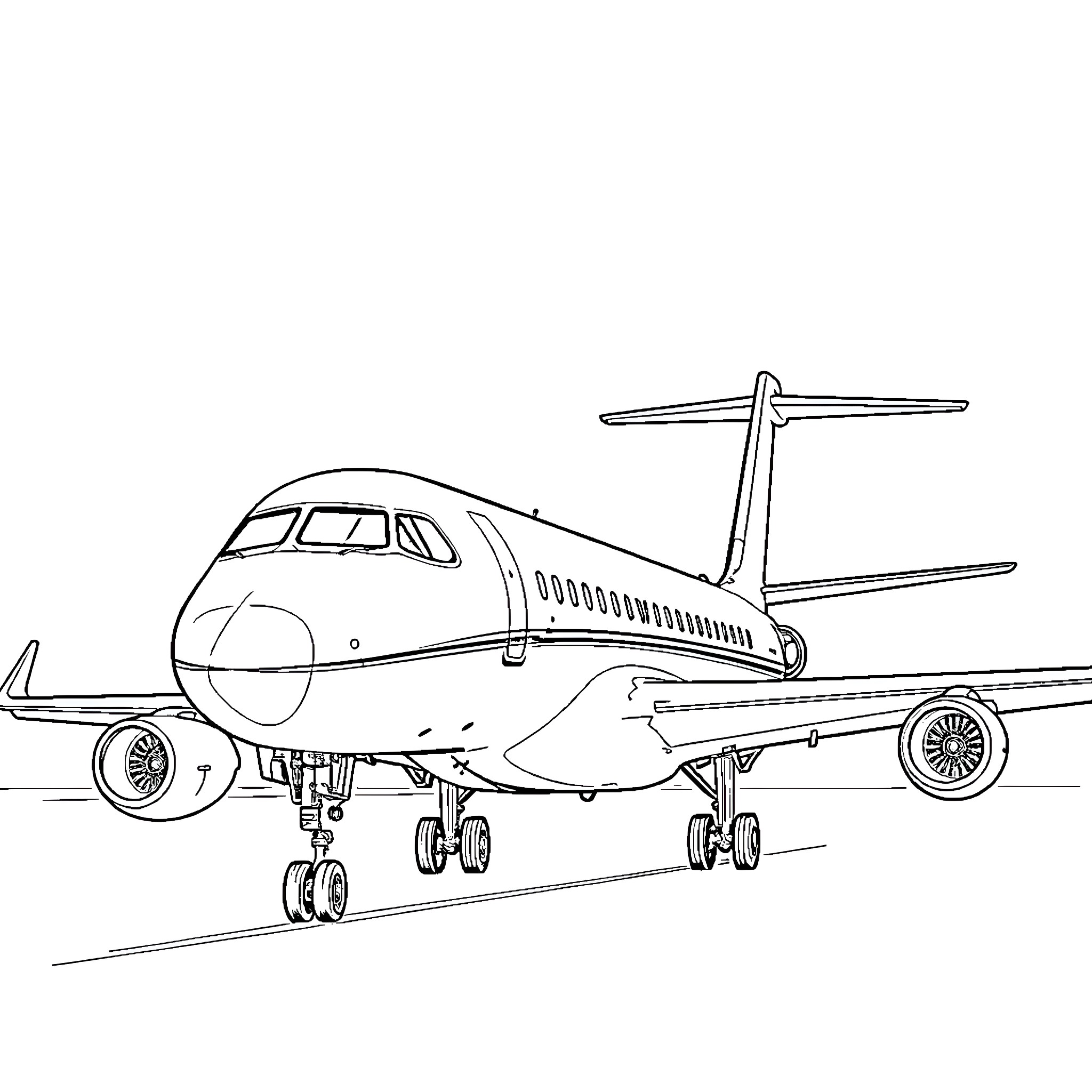 2 Best Jet Plane Coloring Pages (Free Printable PDFs)