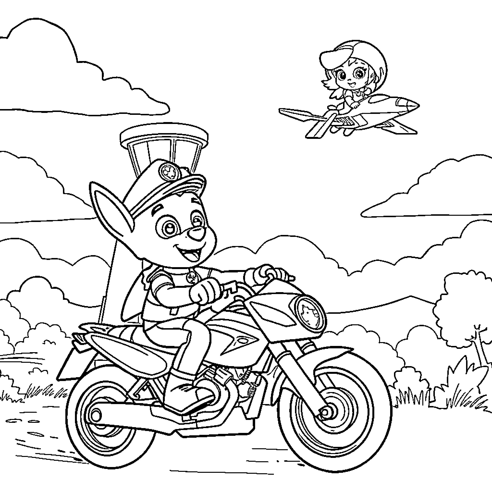 Best Chase Coloring Pages (Free Printable PDF)