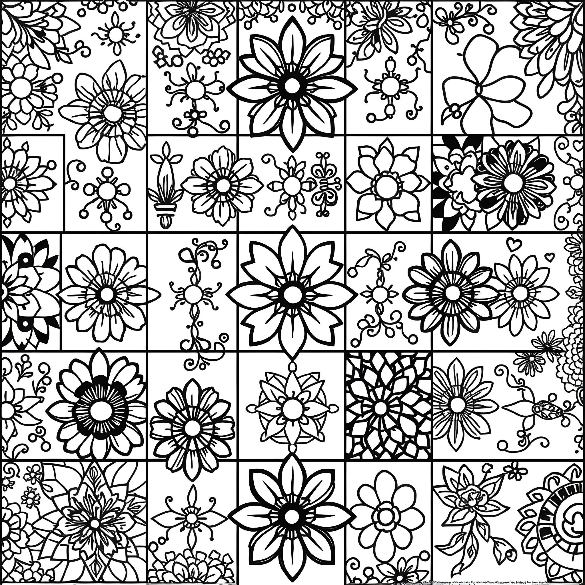 120 Best Patchwork Coloring Pages (Free Printable PDFs)