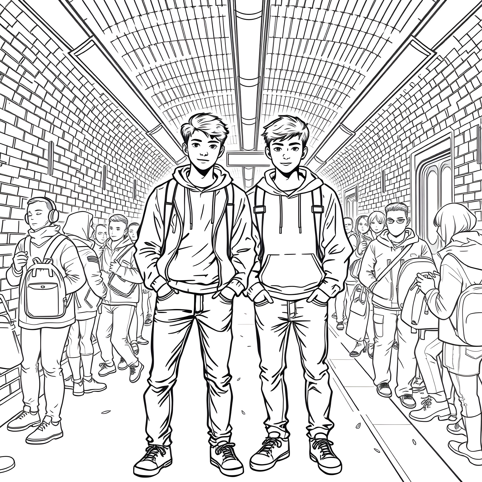 Best Teen Boy Coloring Pages (Free Printable PDF)