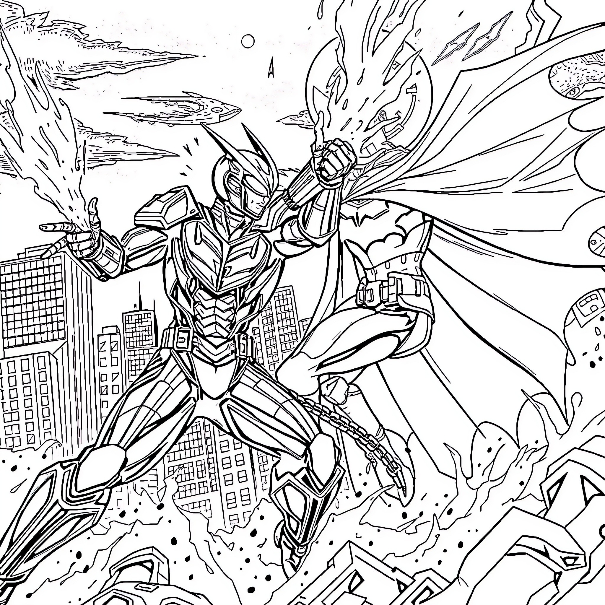 Best Kamen Rider Coloring Pages (Free Printable PDF)