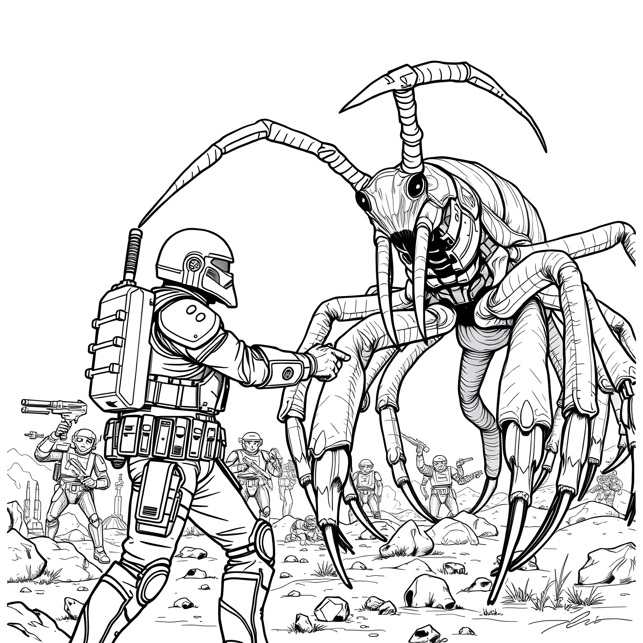 72 Best Space Marine Coloring Pages (Free Printable PDFs)