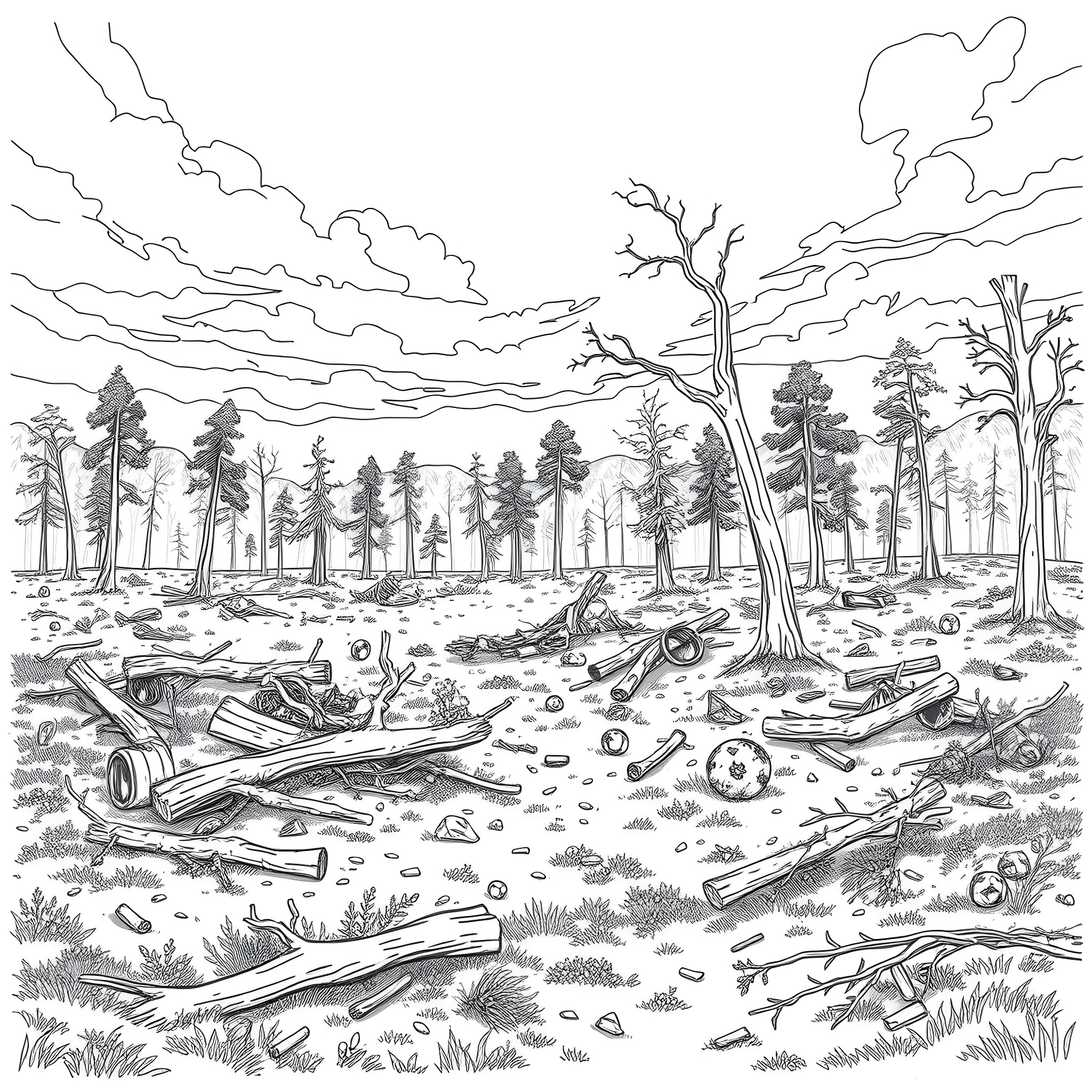 129 Best Forest Coloring Pages (Free Printable PDFs)