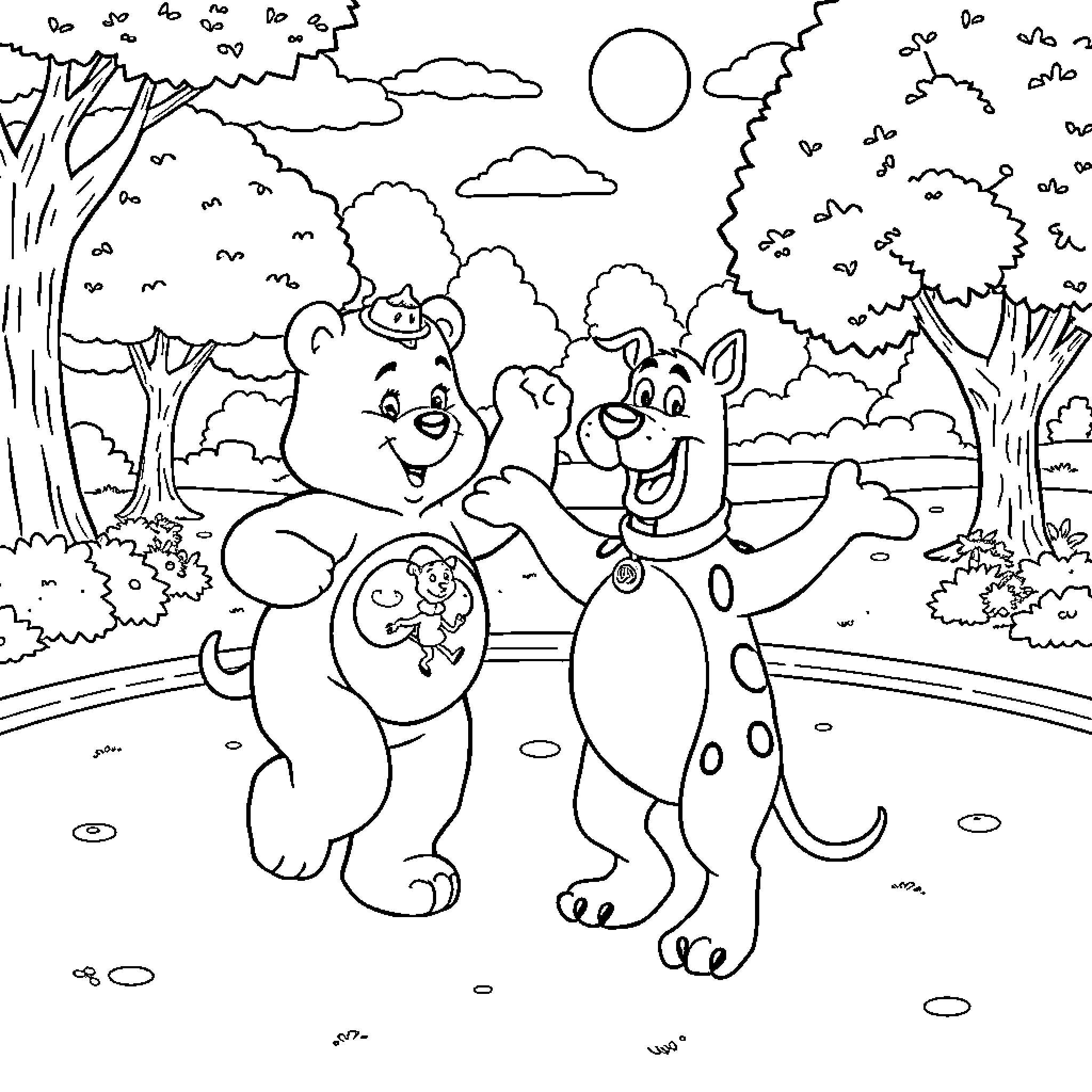 Best Care Bear Coloring Pages (Free Printable PDF)