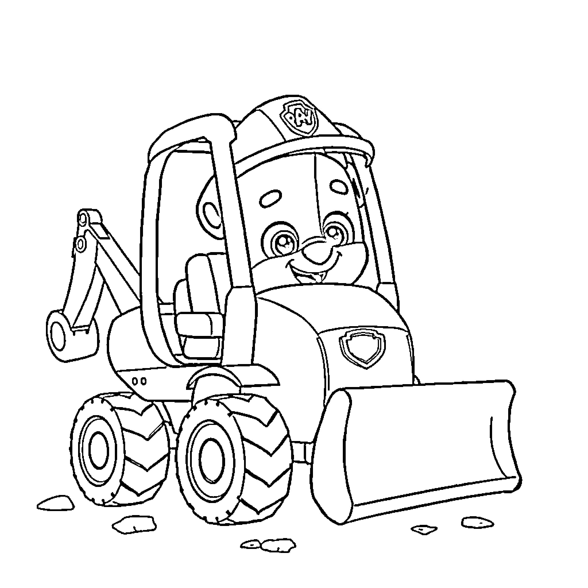 Best Rubble Coloring Pages (Free Printable PDF)