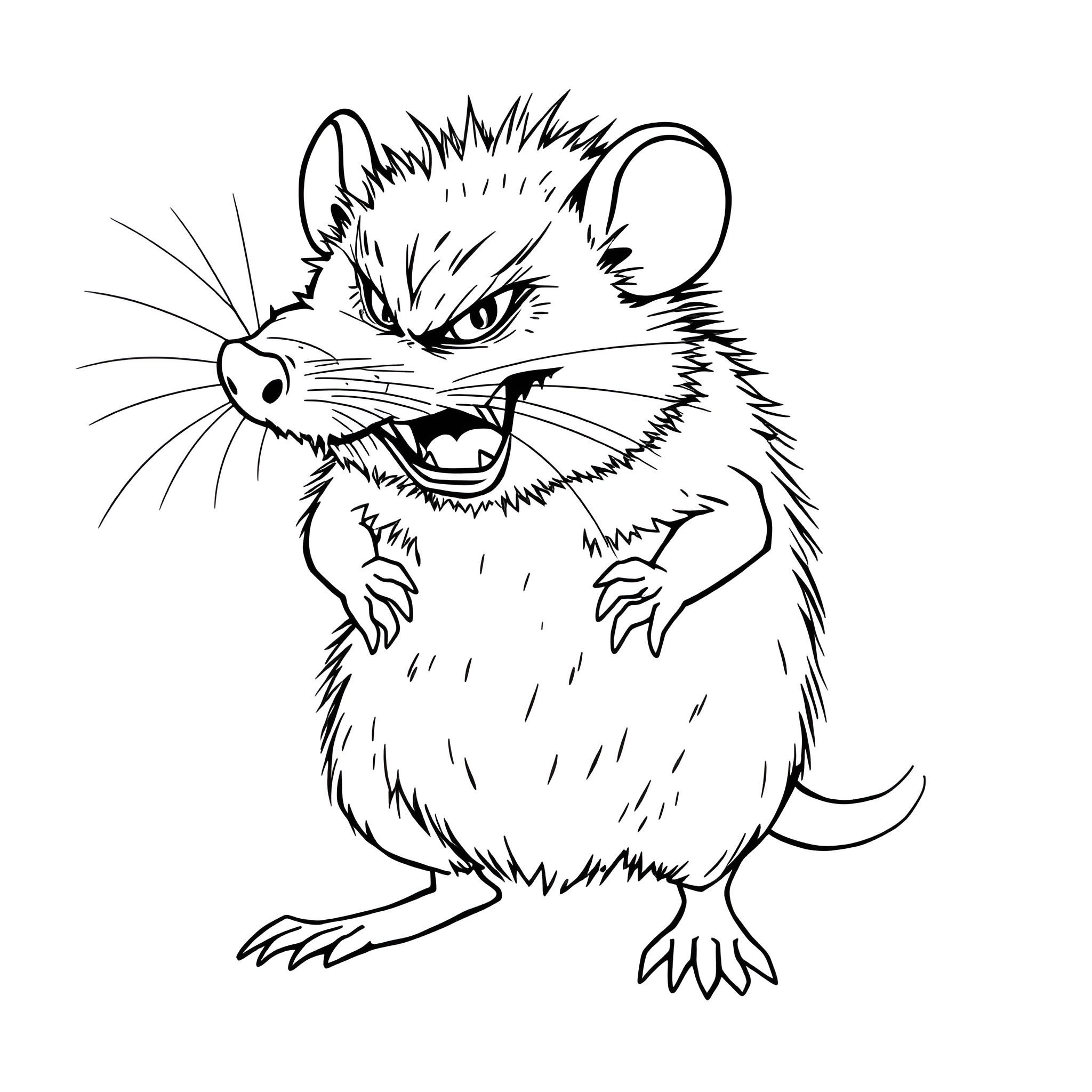 Best Rat Coloring Pages (Free Printable PDF)
