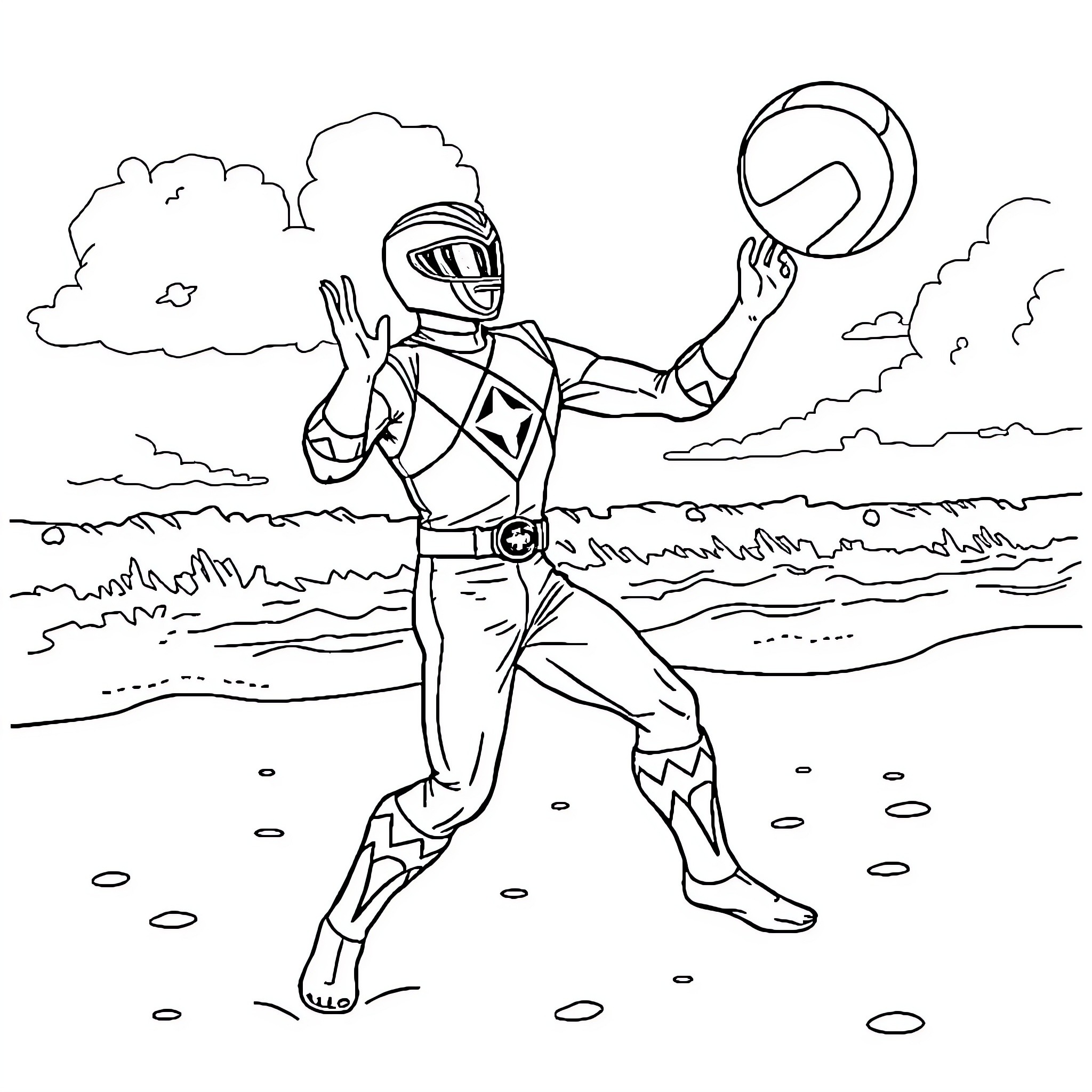 154 Best Power Ranger Coloring Pages (Free Printable PDFs)