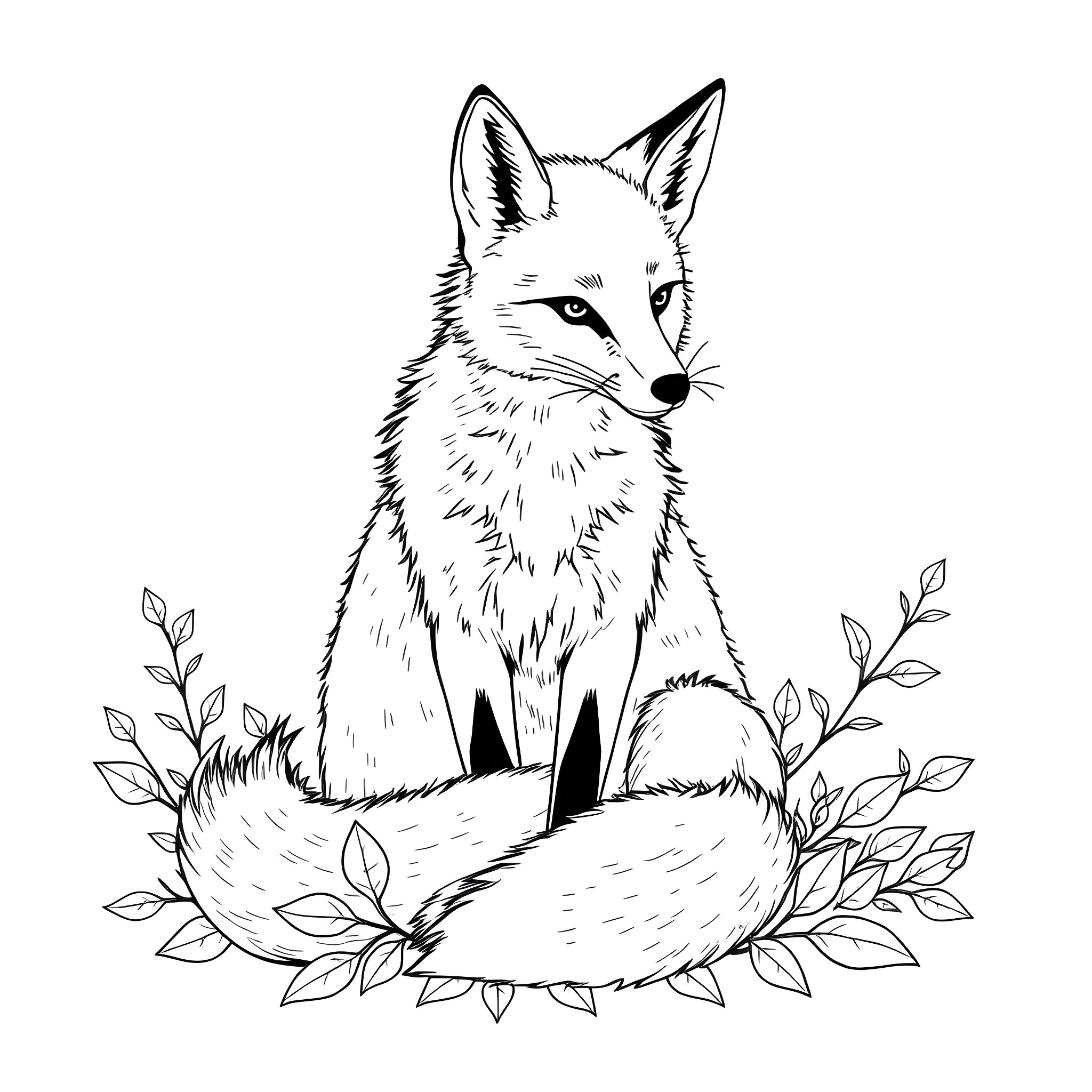 50 Best Fox Coloring Pages (Free Printable PDFs)