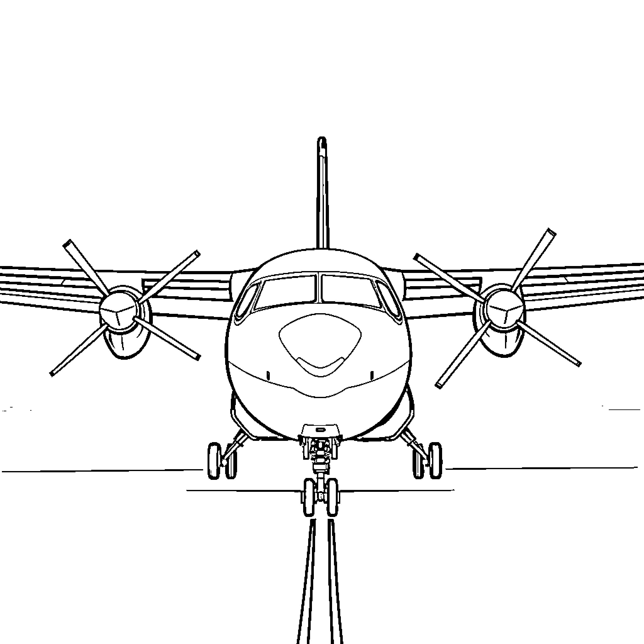 Best Dash 8-Q300 Coloring Pages (Free Printable PDF)