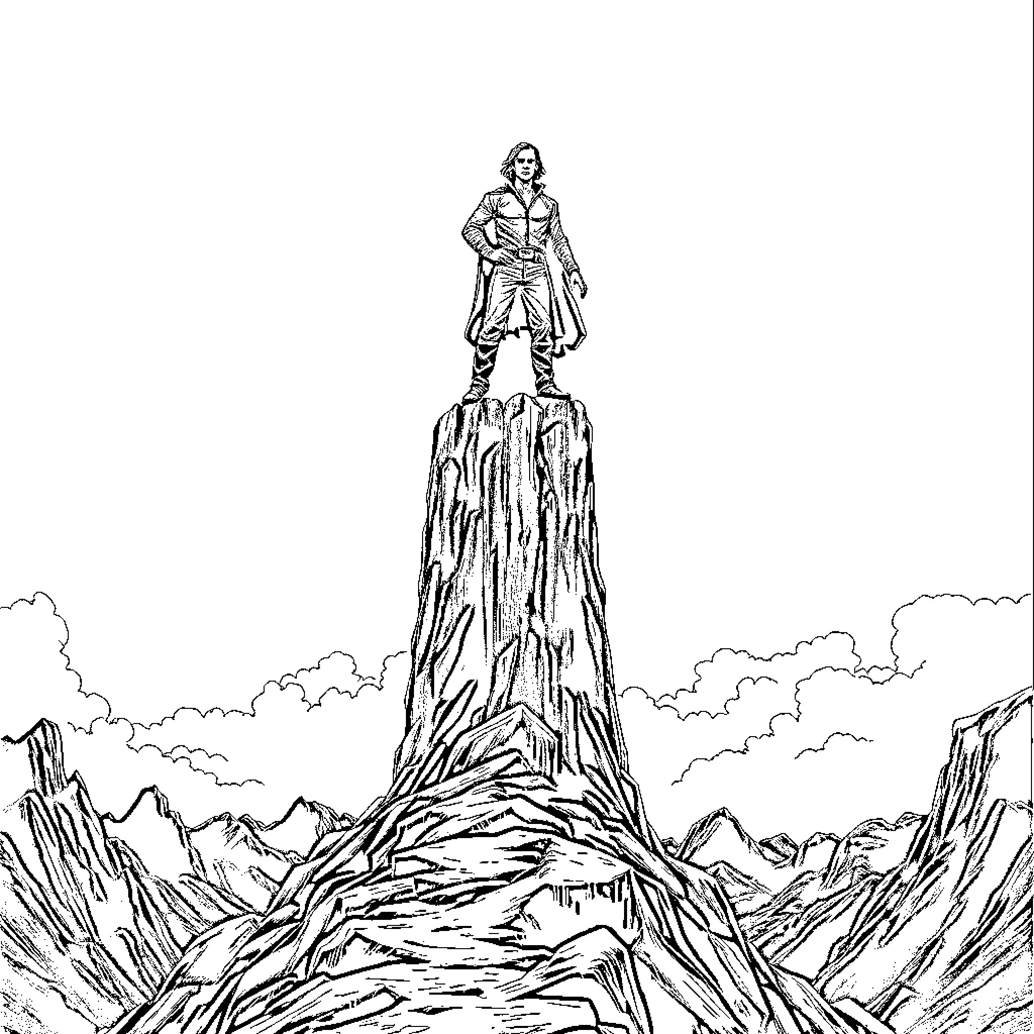 Best Randall Flagg Coloring Pages (Free Printable PDF)