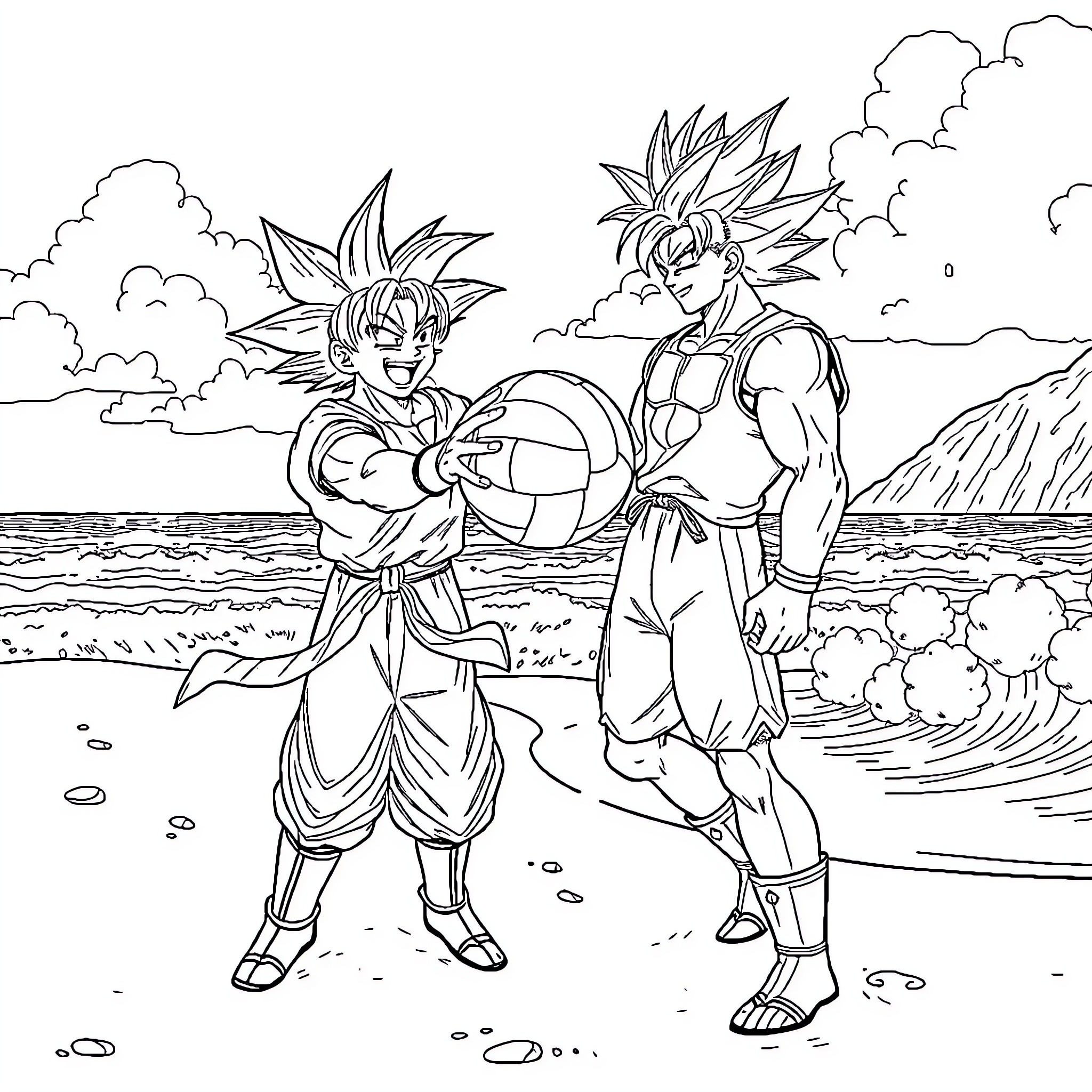 Best Goku Coloring Pages (Free Printable PDF)