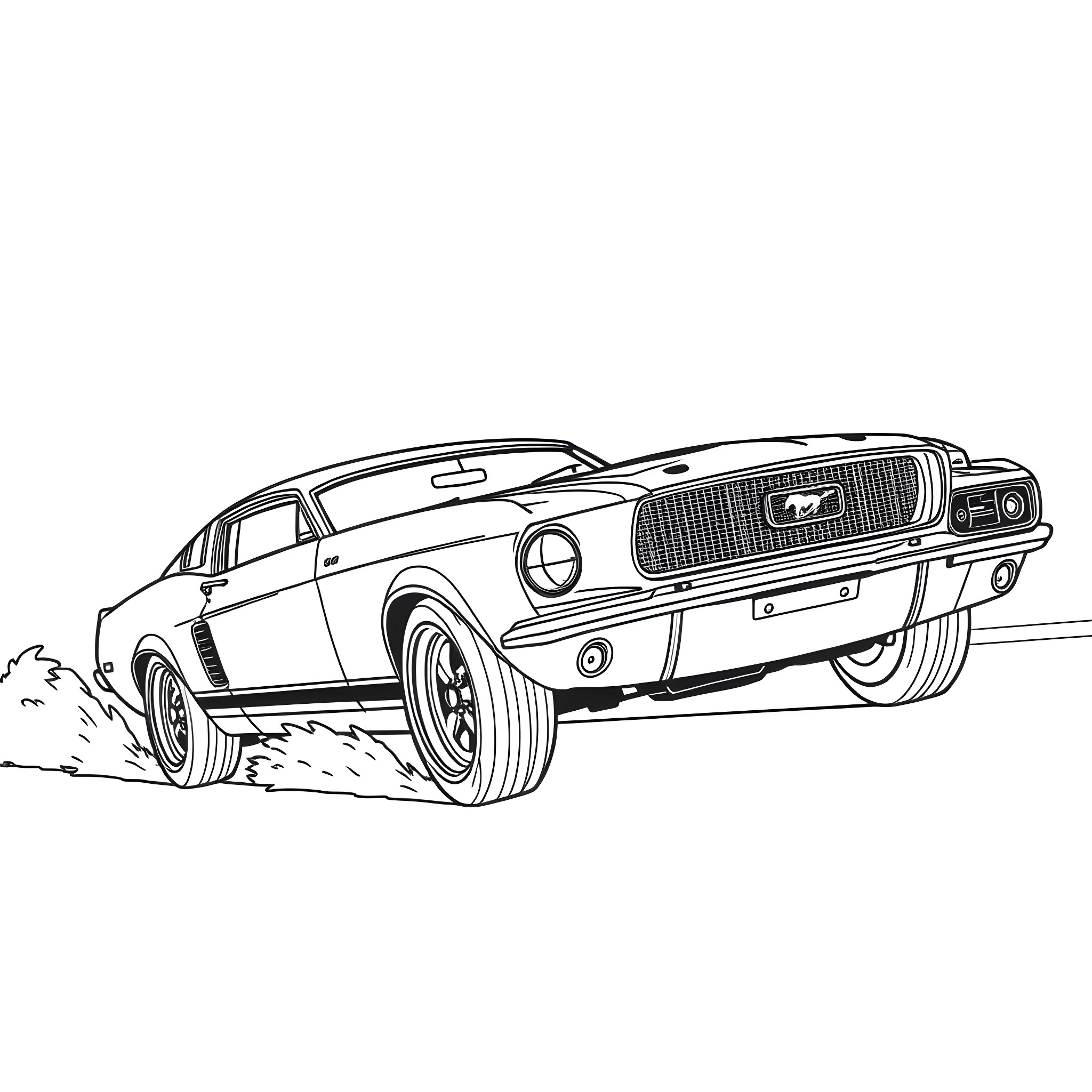 84 Best Mustang Coloring Pages (Free Printable PDFs)